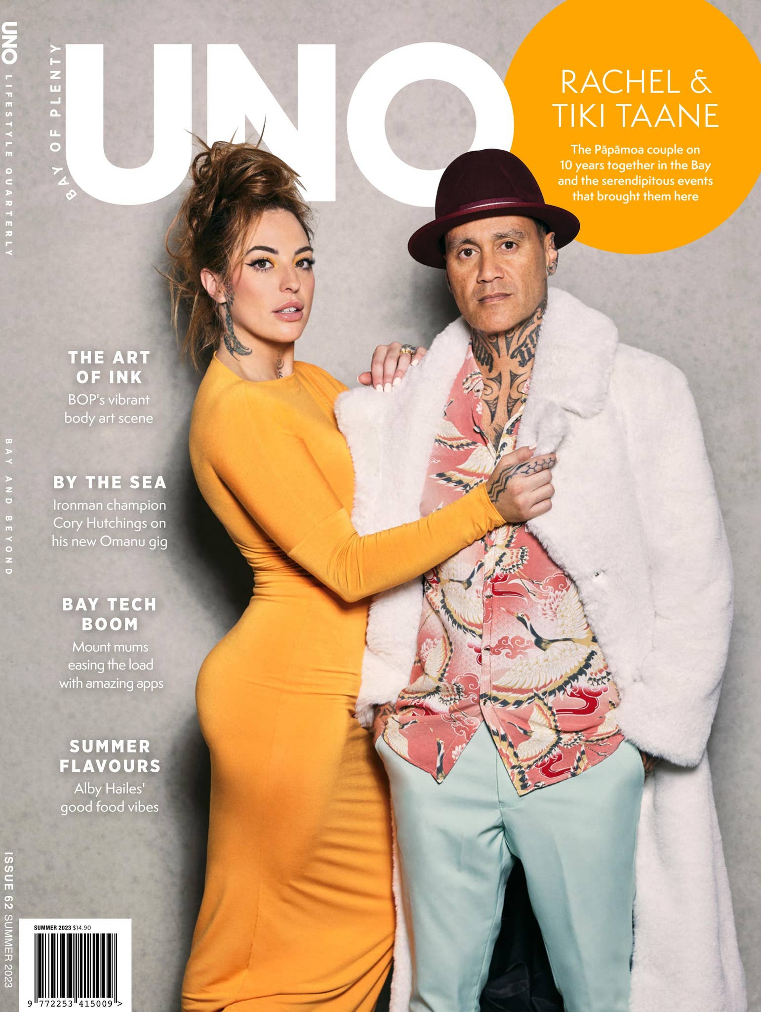 UNO Magazine | Issue 62 | Summer 2023 | Tiki Taane & Rachel Axis Taane ...