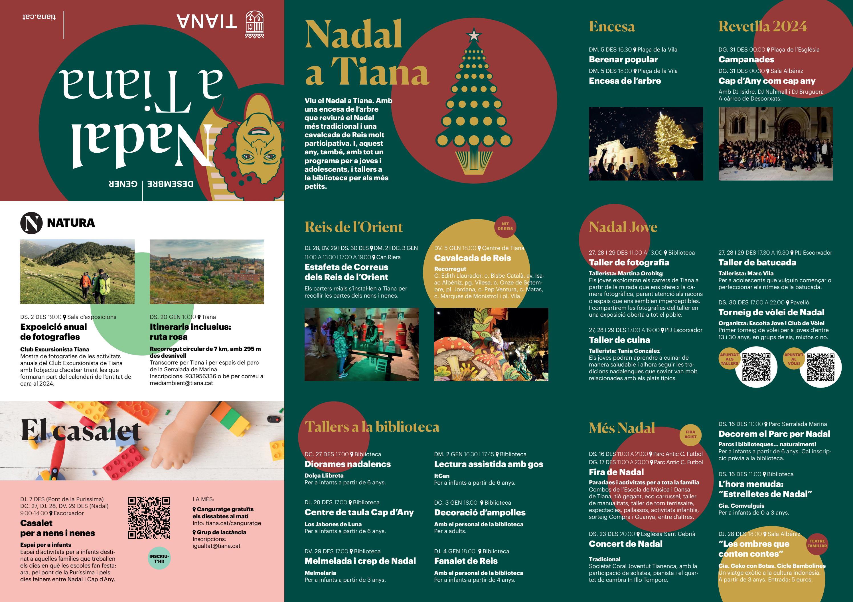 Tiana Cultura - Desembre-Gener 2023-2024 by Bífidus Produccions - Issuu