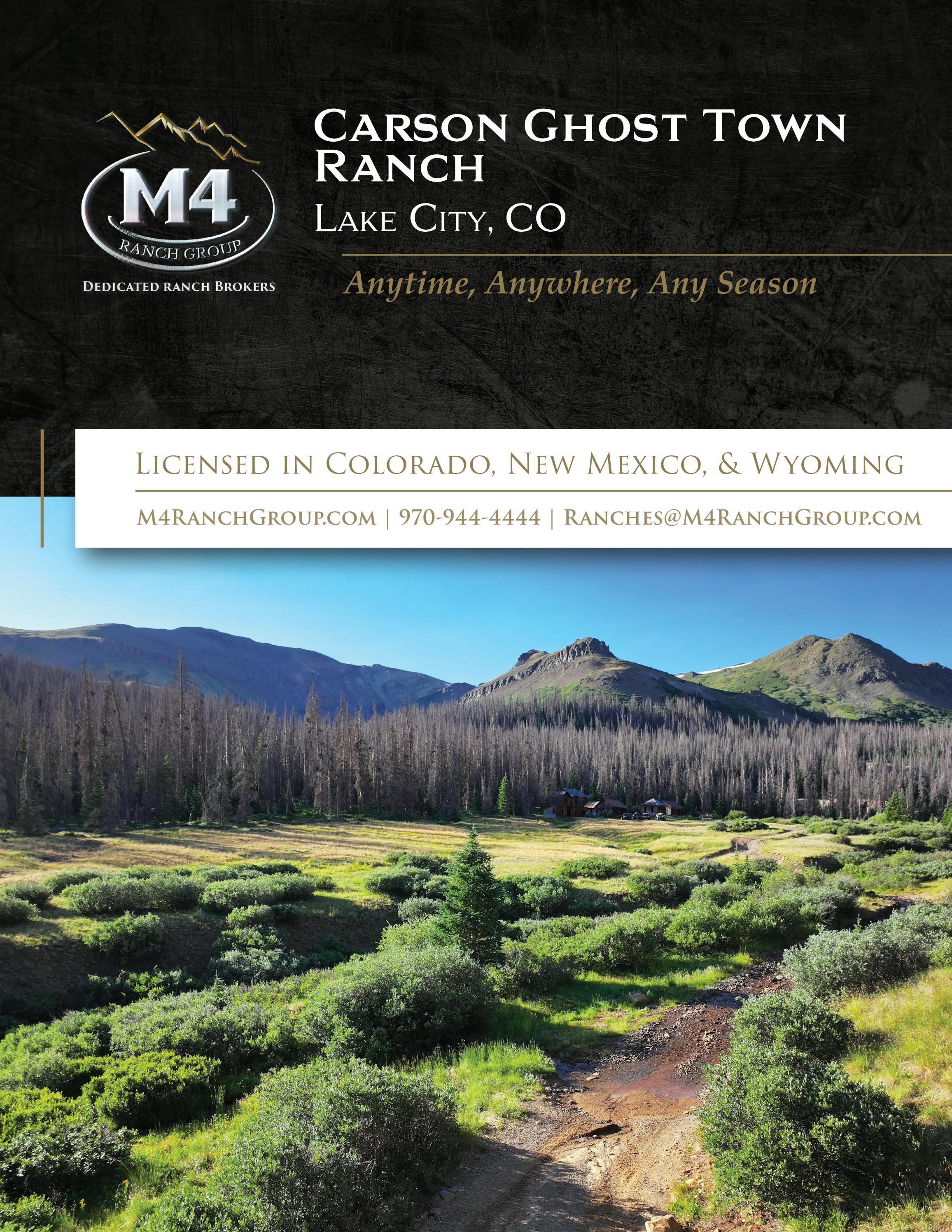 Carson Ghost Town Ranch by M4 Ranch Group - Issuu