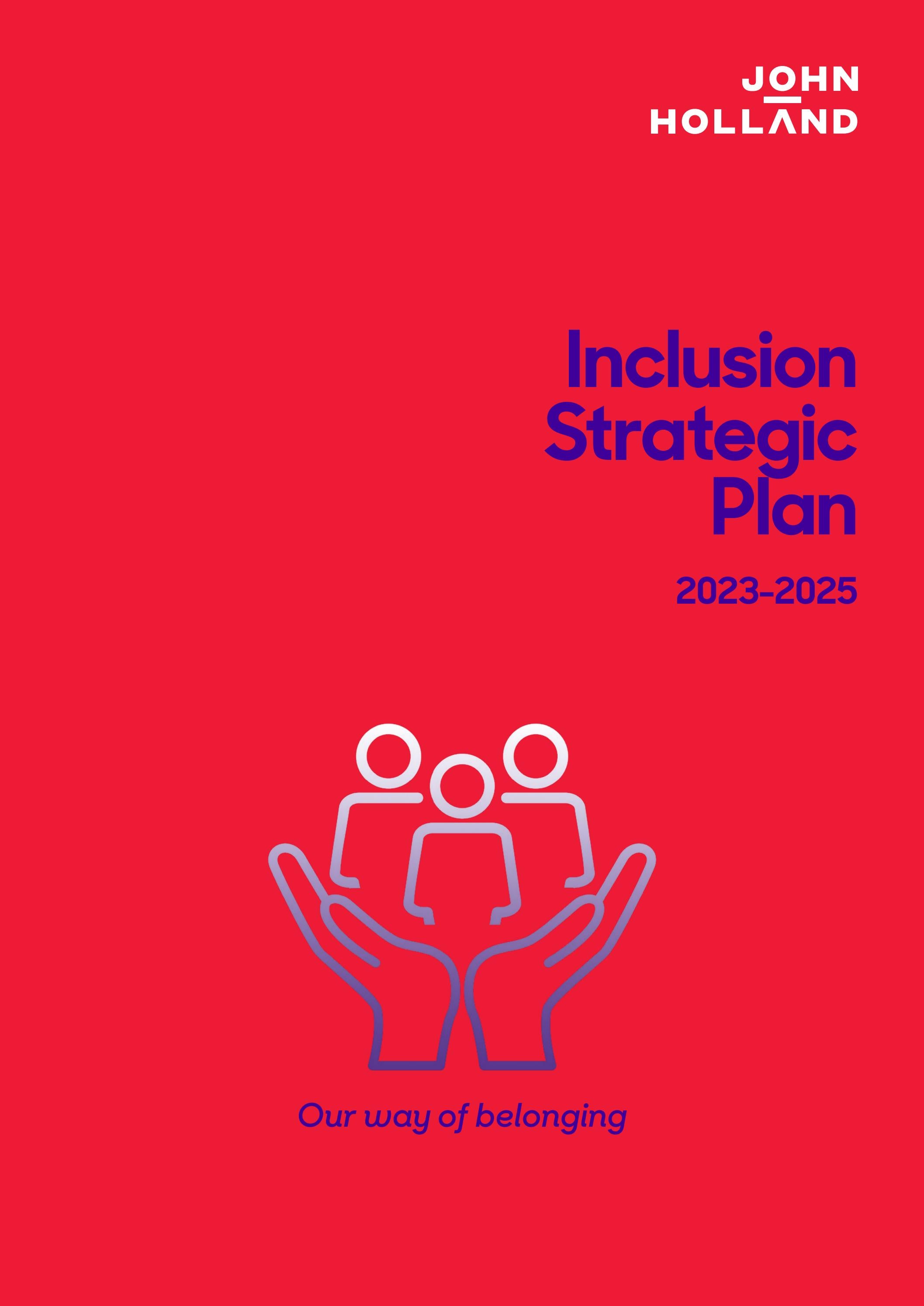 Inclusion Strategic Plan 2023-2025 by johnholland. - Issuu