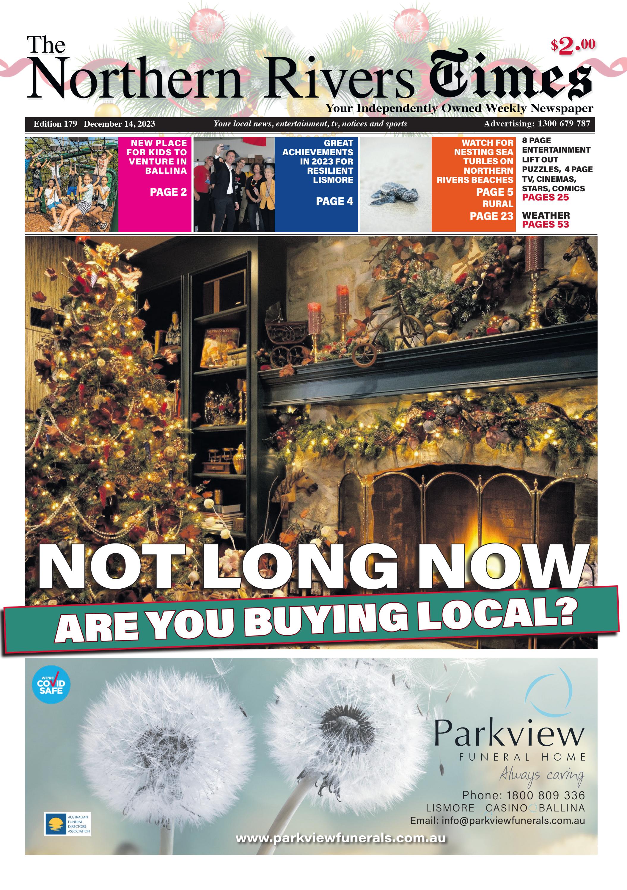 The Northern Rivers Times Edition 179 by The Northern Rivers Times - Issuu