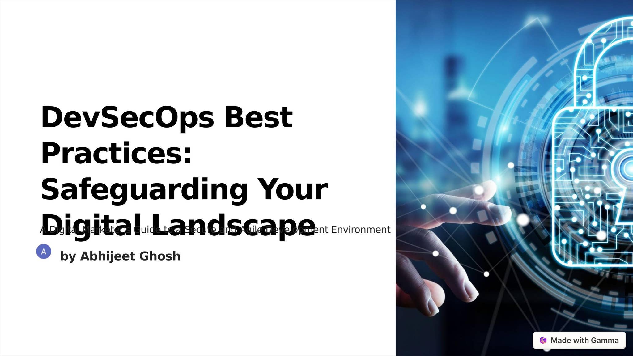 DevSecOps best practices for accelerated application development by ...