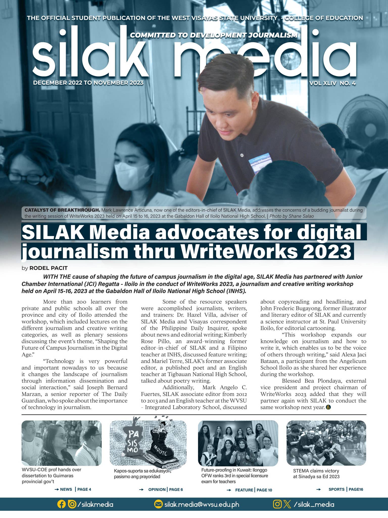 SILAK Media | E-Newsletter | Vol. XLIV | No. 4 | Dec. 2022 - Nov. 2023 ...