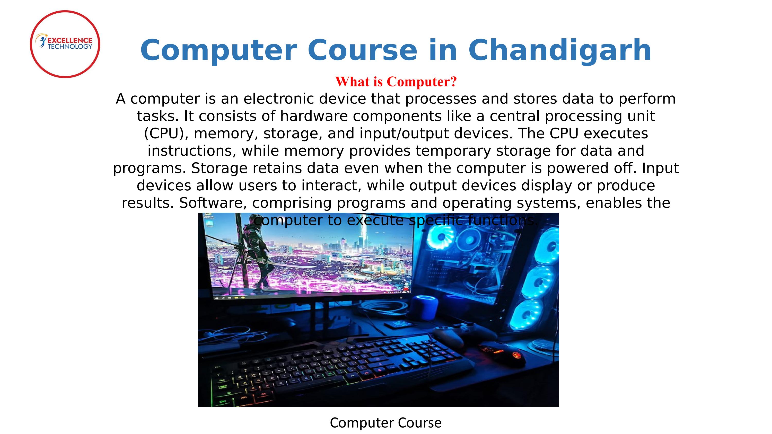 Computer Course in Chandigarh by Abhinav - Issuu