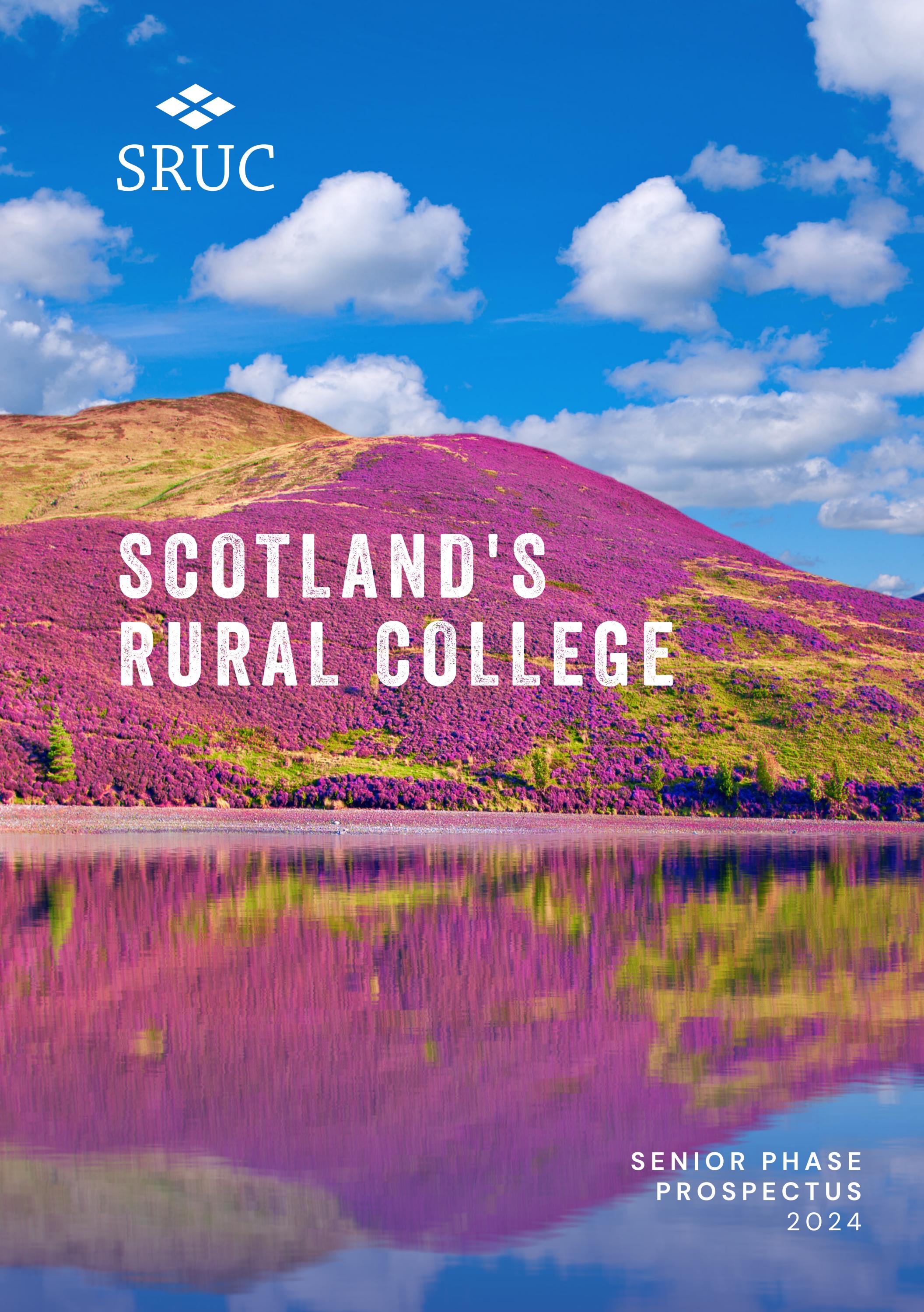 SRUC Senior Phase Schools Prospectus 2024 by Scotland's Rural College ...
