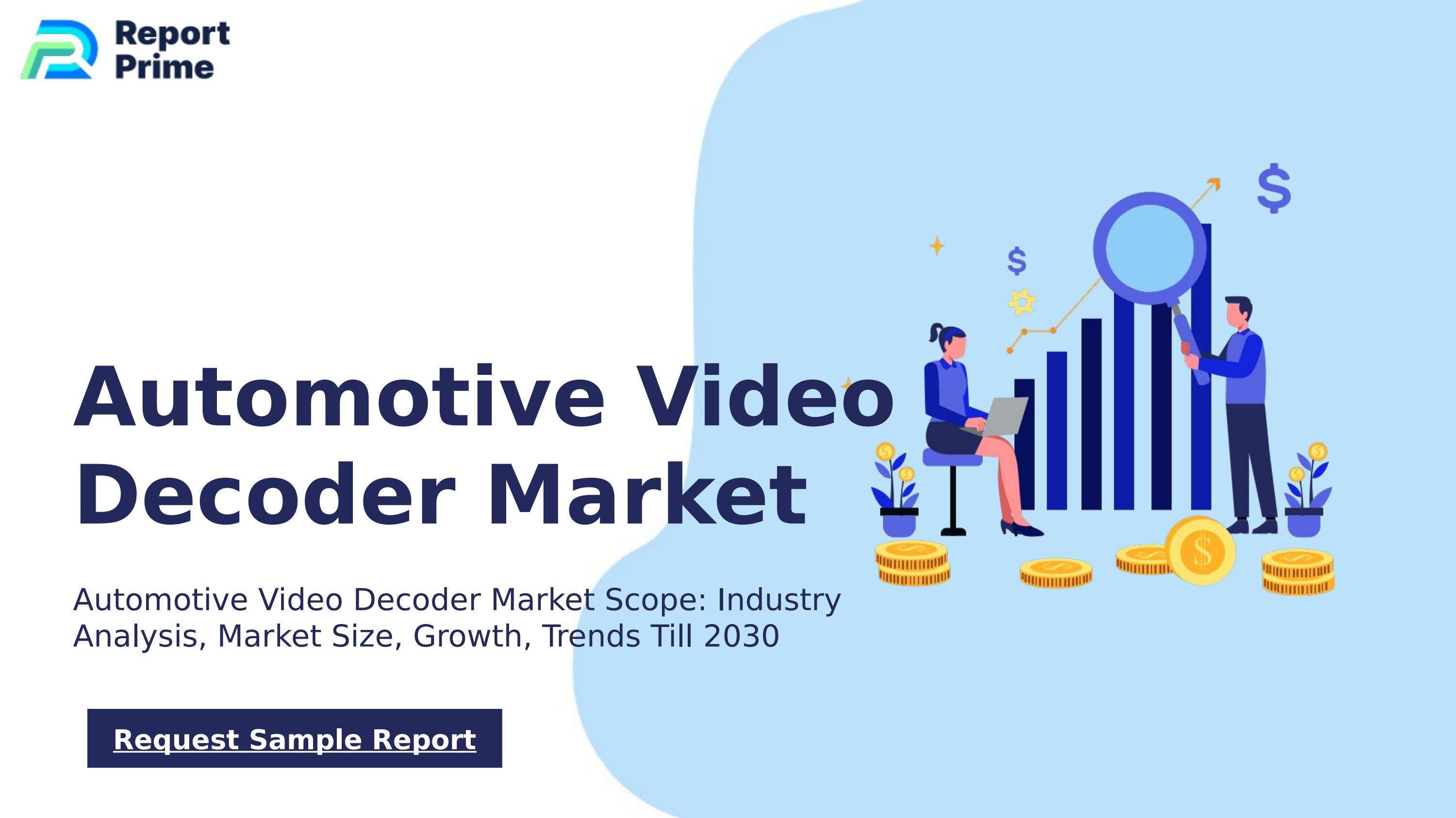 Global Automotive Video Decoder market cagr 13.3% by ReportPrime - Issuu