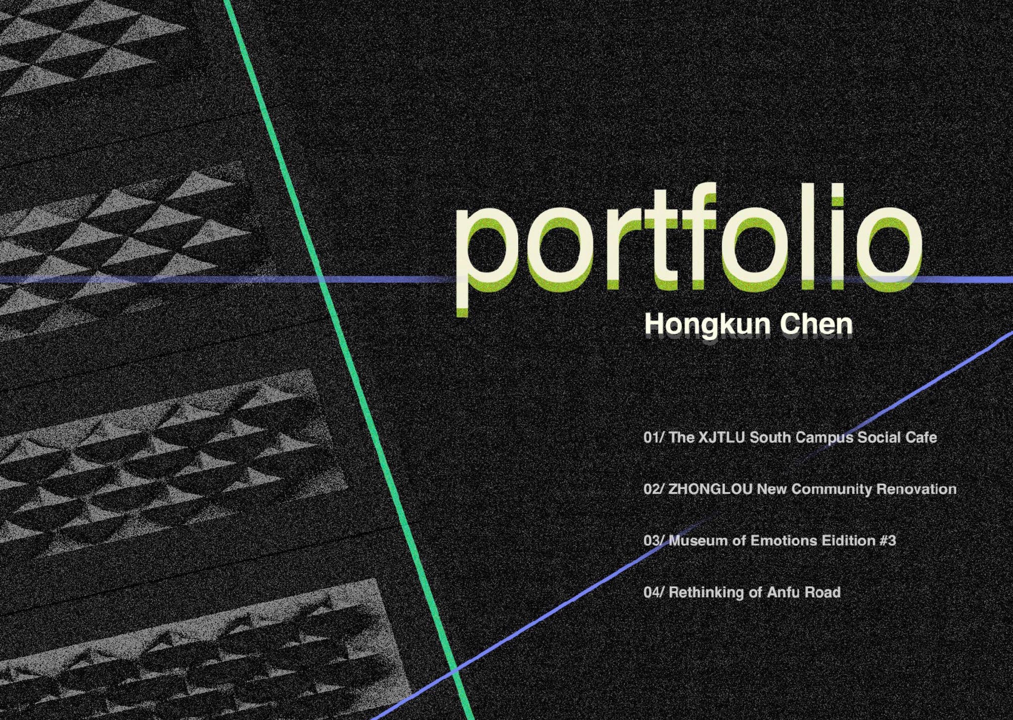 UCL-Portfolio for MArch Design for Manufacture-Hongkun.Chen by hongkun99 - Issuu