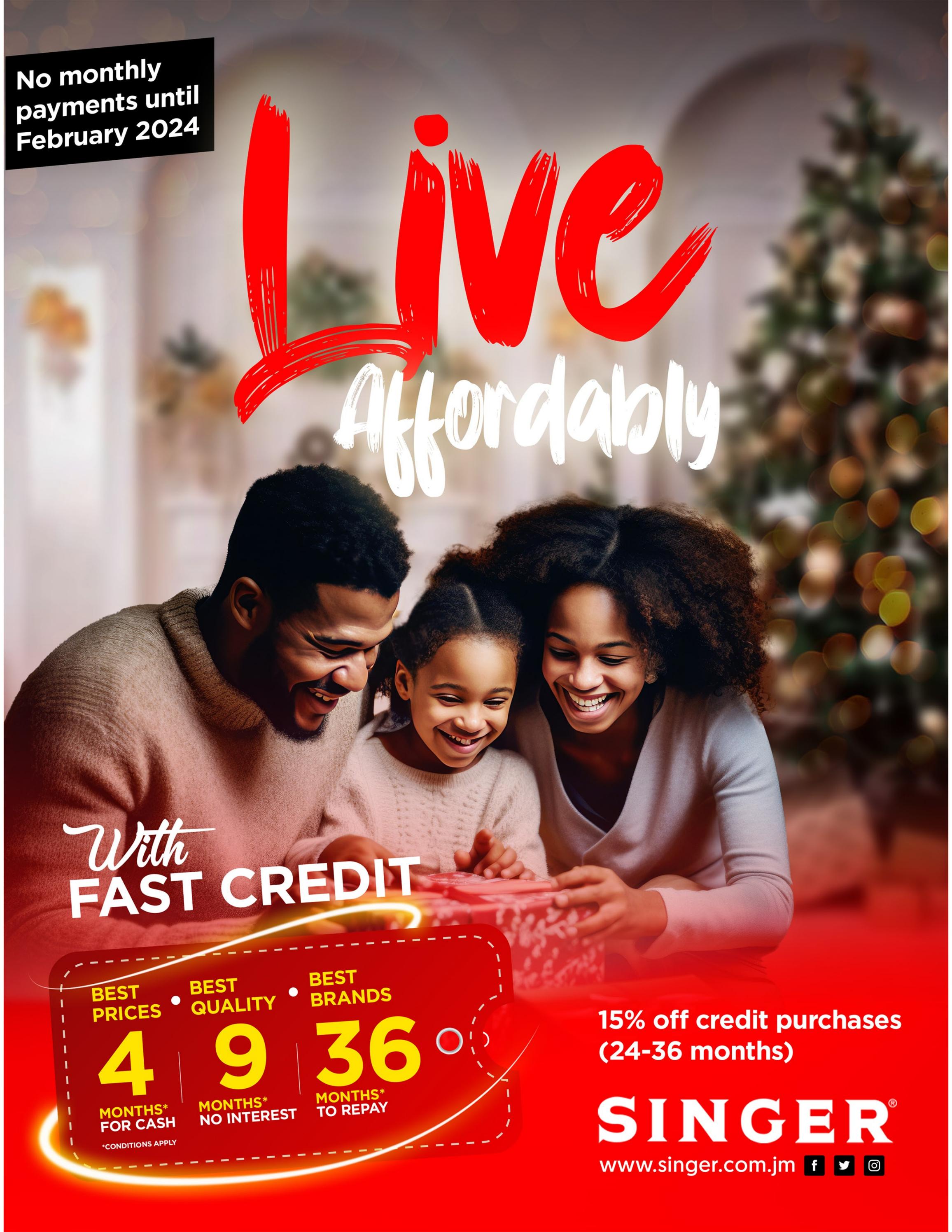 Singer: Live Affordably by Singer Jamaica Ltd - Issuu