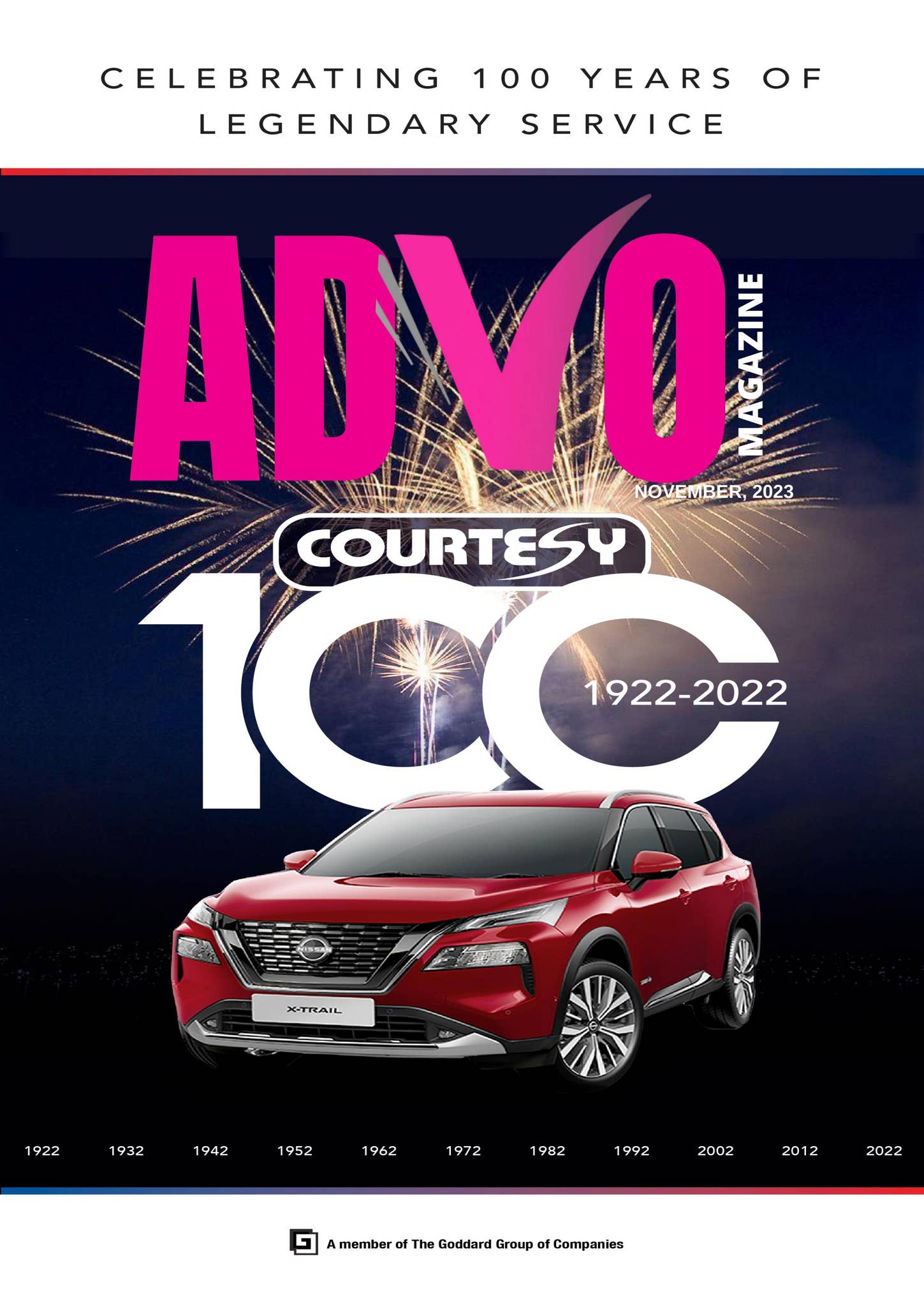 Celebrating 100 years of Legendary Service by Advomag - Issuu