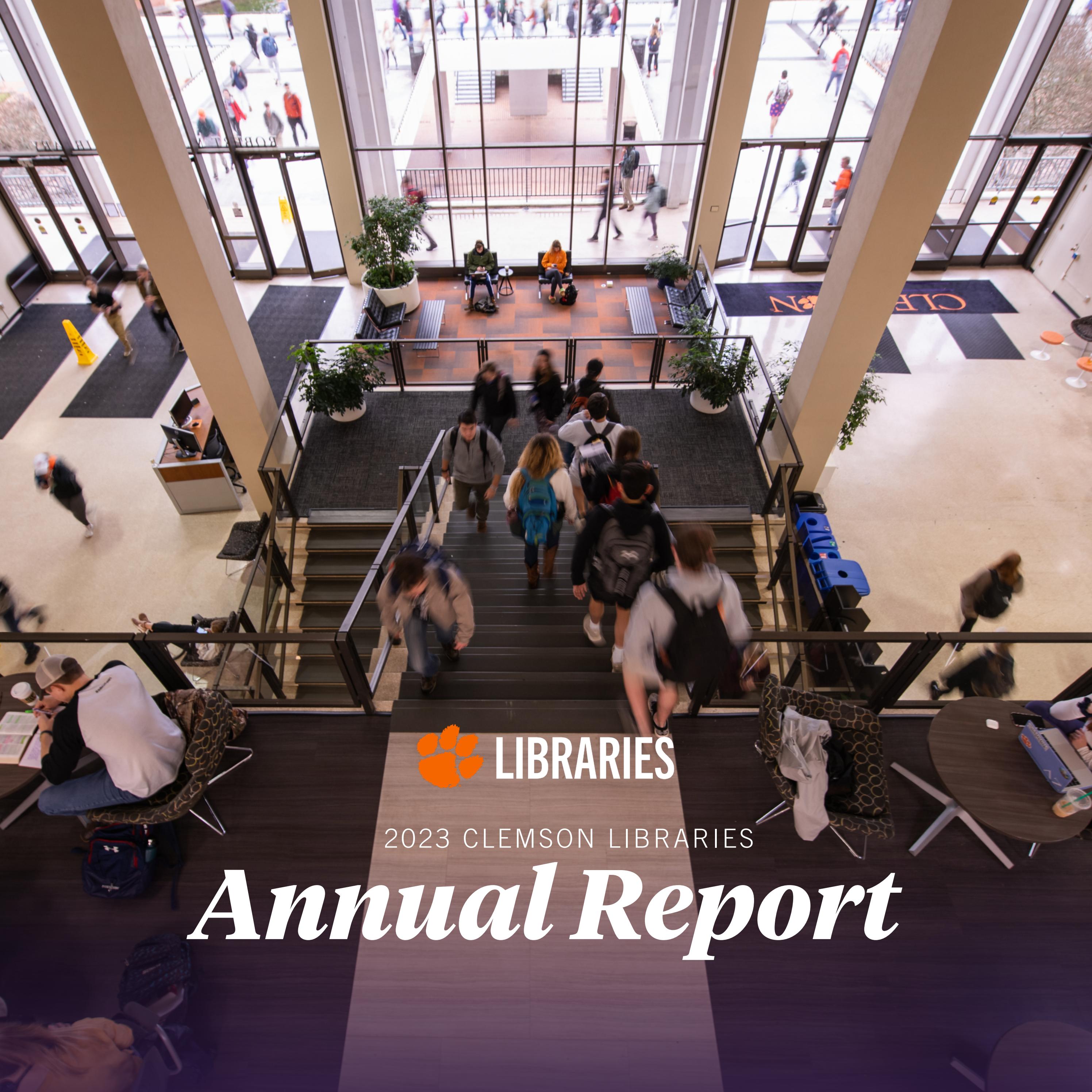 Clemson Libraries Annual Report 2023 by ClemsonLibraries - Issuu