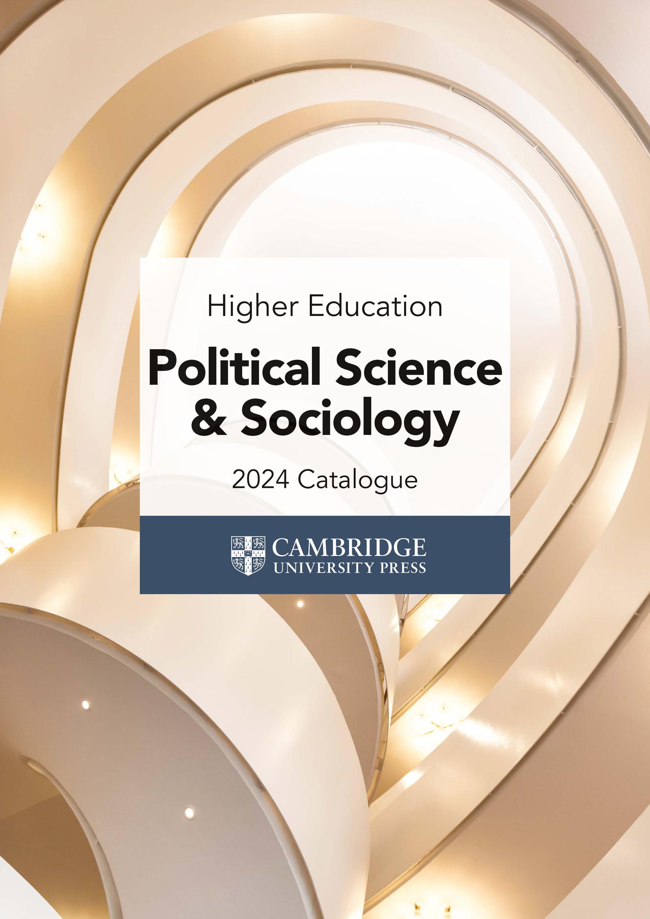 Political Science & Sociology Higher Education from Cambridge ...