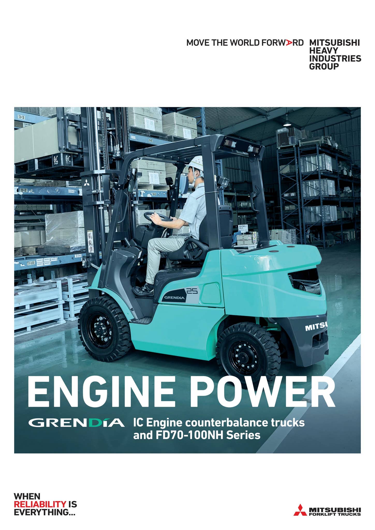 ENGINE POWER - IC Engine counterbalance trucks and FD70-100NH Series by ...