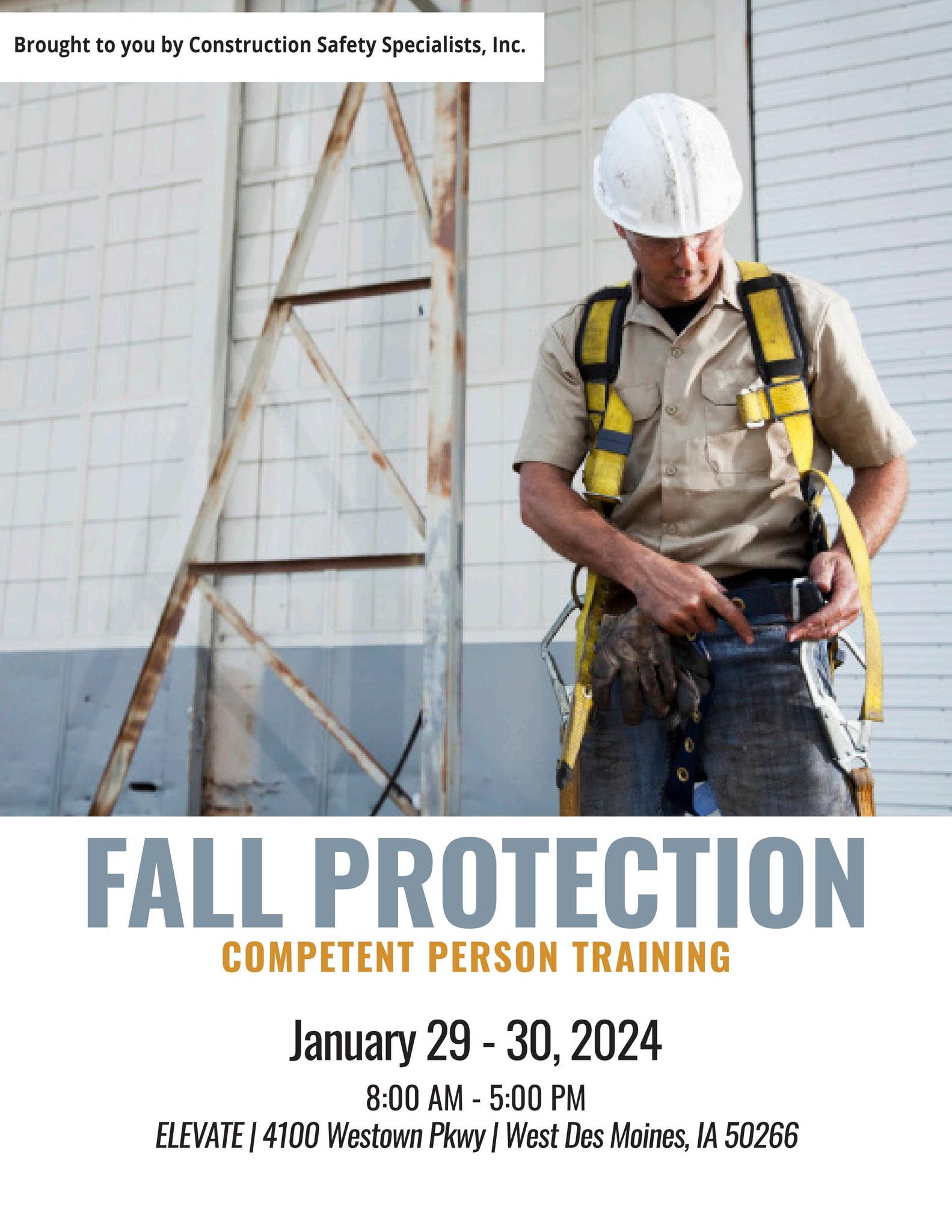 Fall Protection - Competent Person Training by MasterBuildersofIowa - Issuu