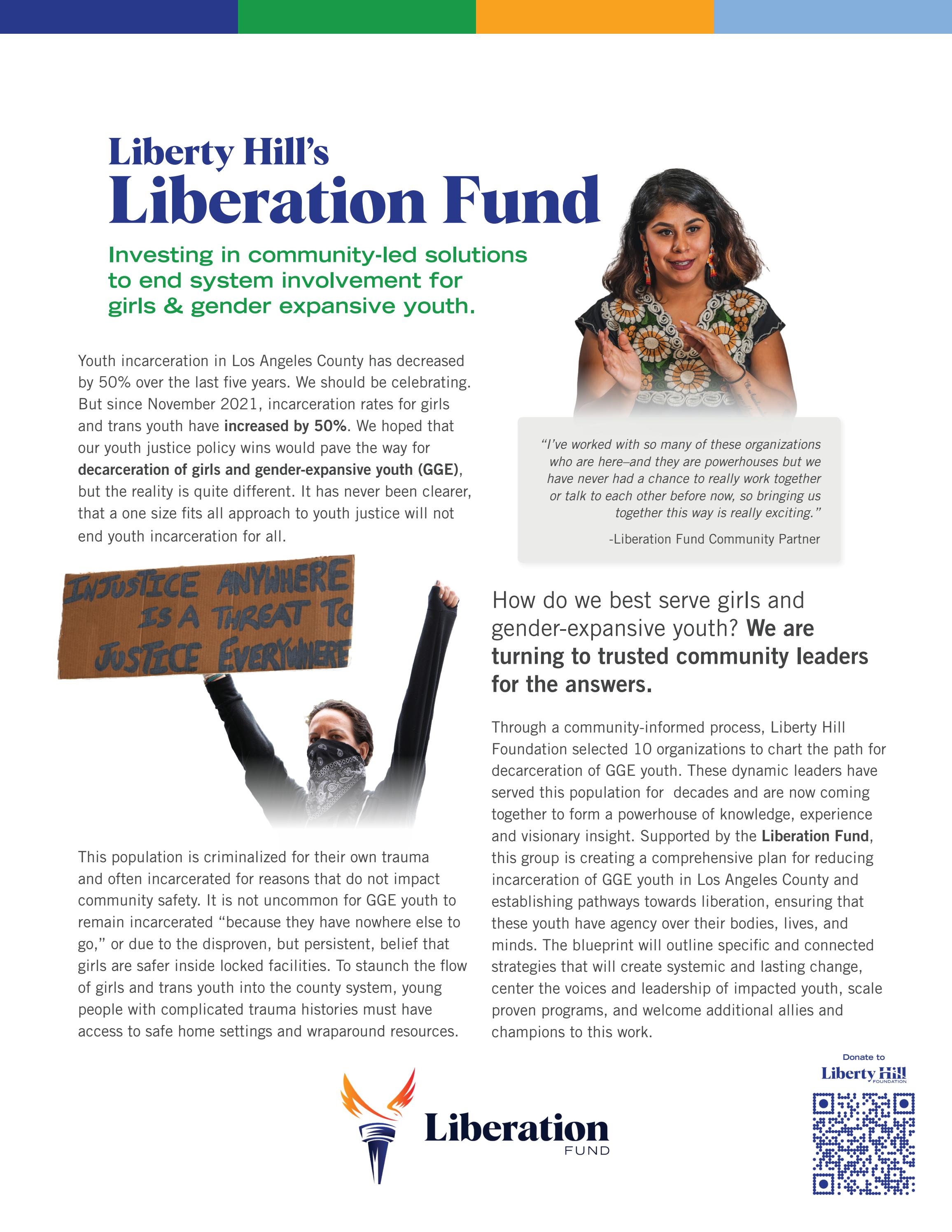 Liberation Fund Flyer @ Brunch by Liberty Hill - Issuu