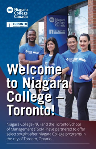 NCT Student Handbook by Niagara-College-Toronto - Issuu