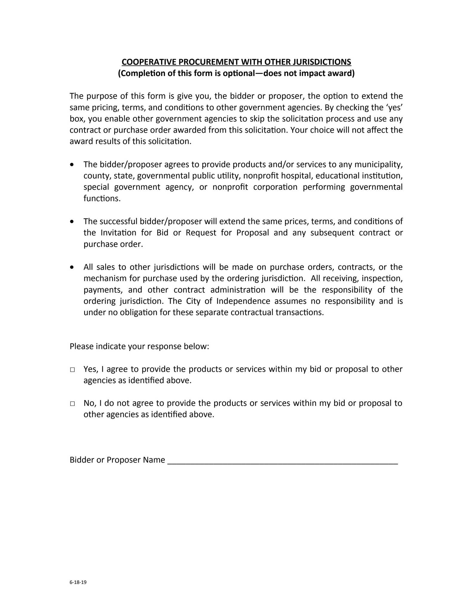 Cooperative Form by cityofindepmo - Issuu