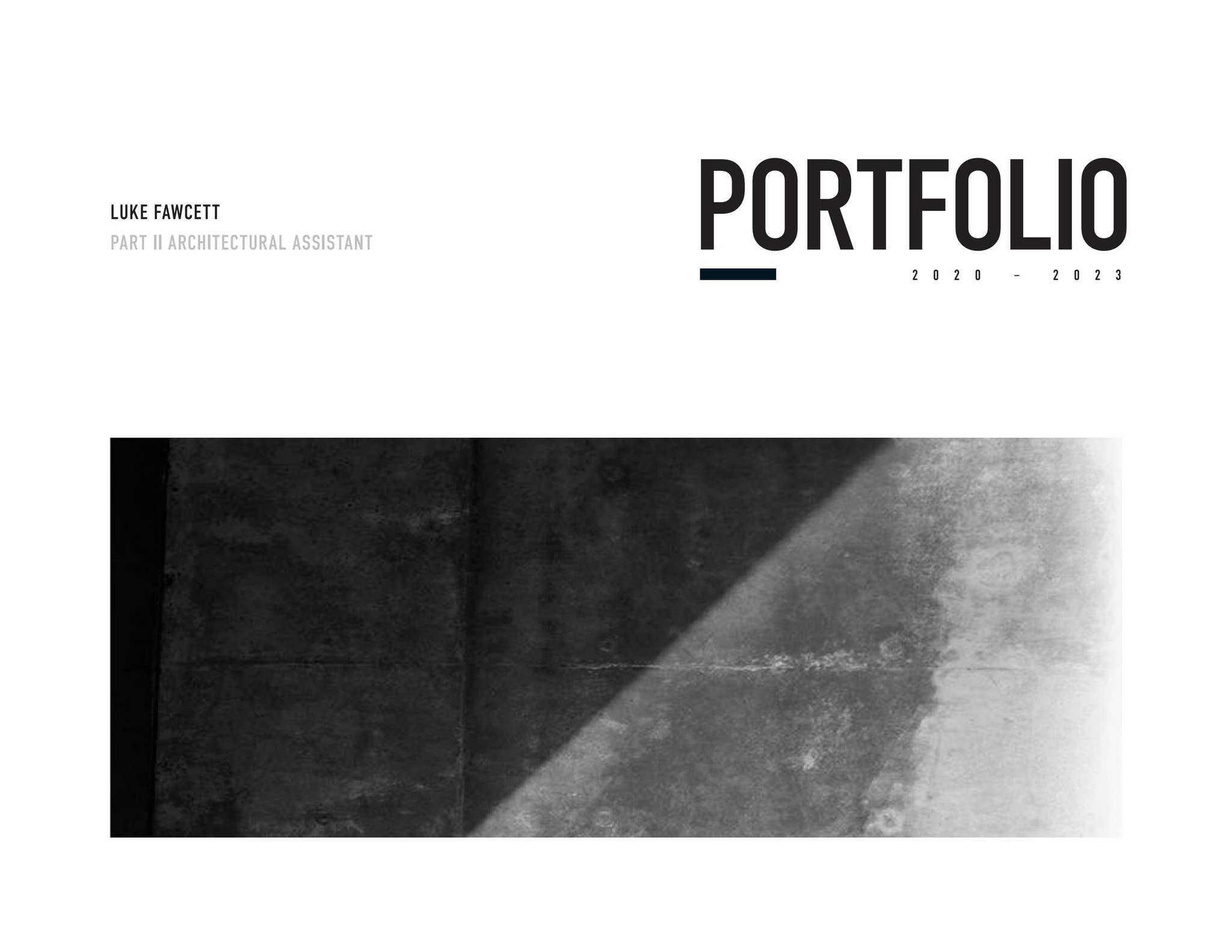 Luke Fawcett Portfolio 2023 by Queer Places - Issuu