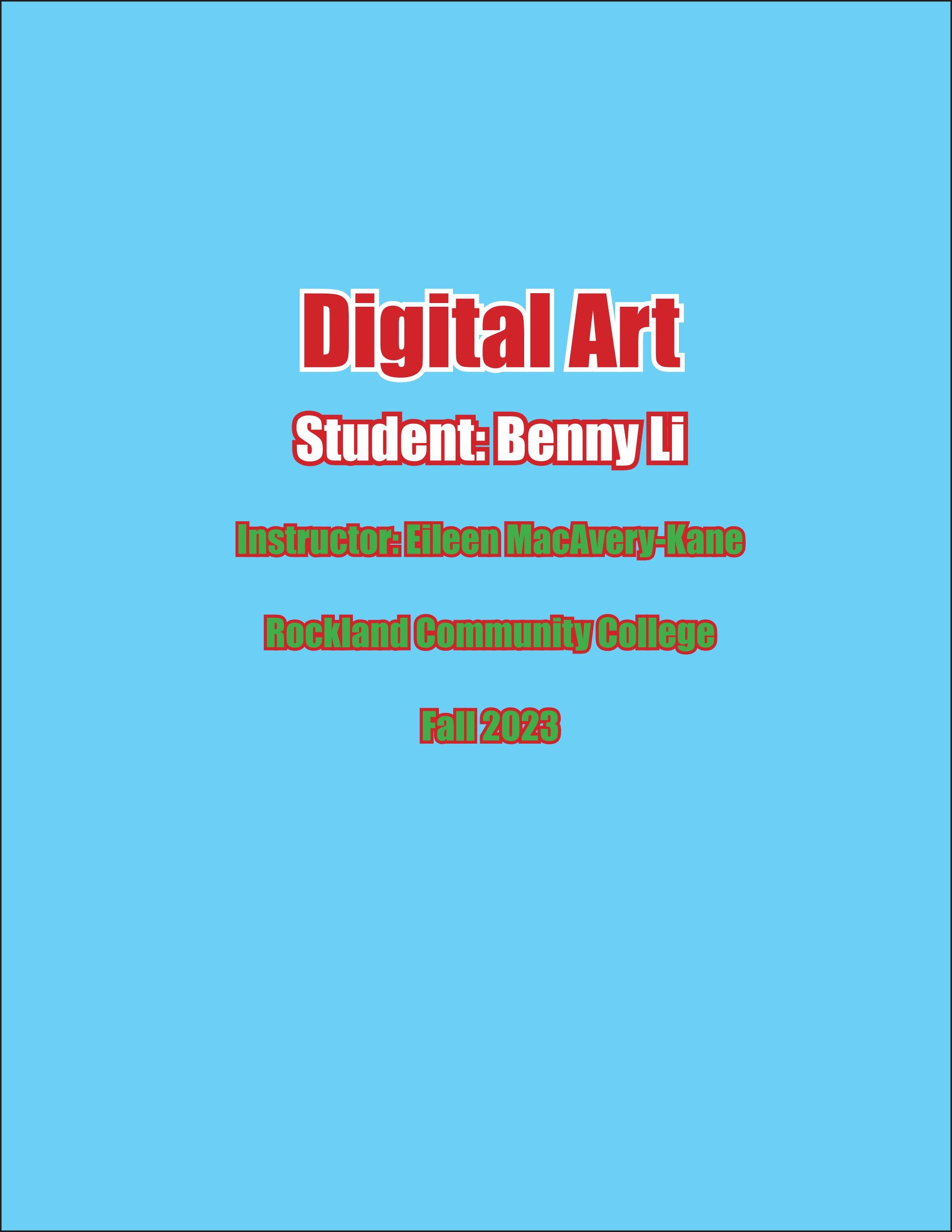Benny Li Magazine by Benny Li - Issuu