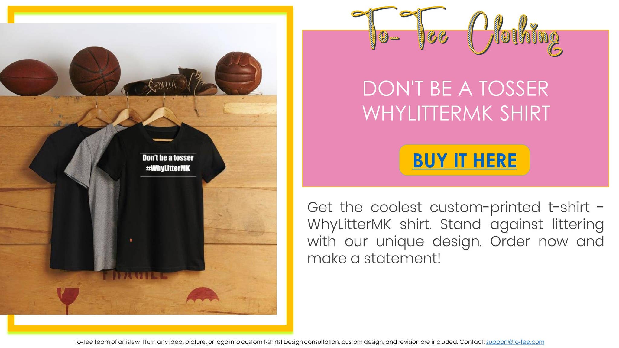 Don't be a tosser WhyLitterMK shirt by amauridacianshirts - Issuu