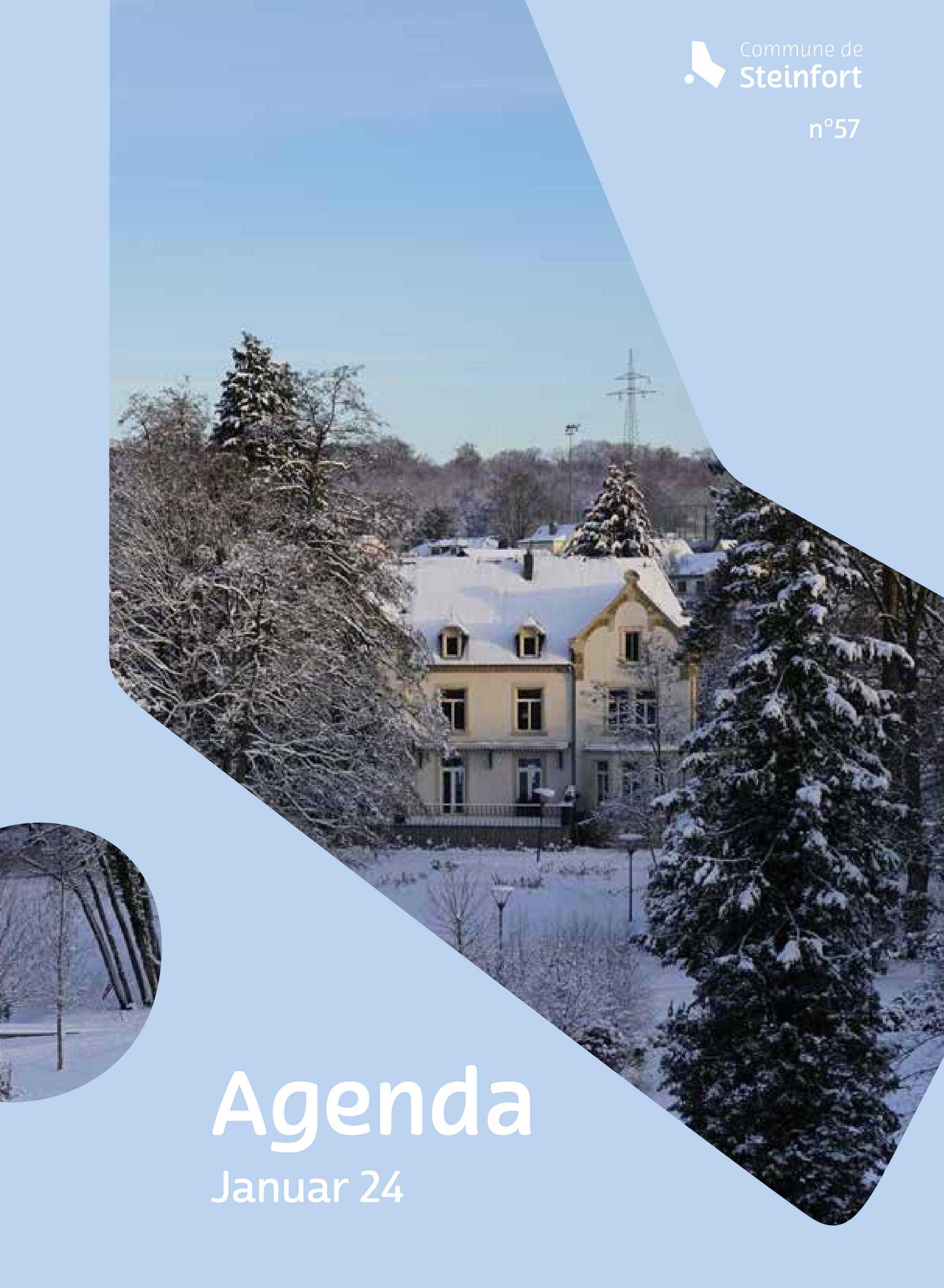 Agenda N°57 Januar 2024 by Commune de Steinfort - Issuu
