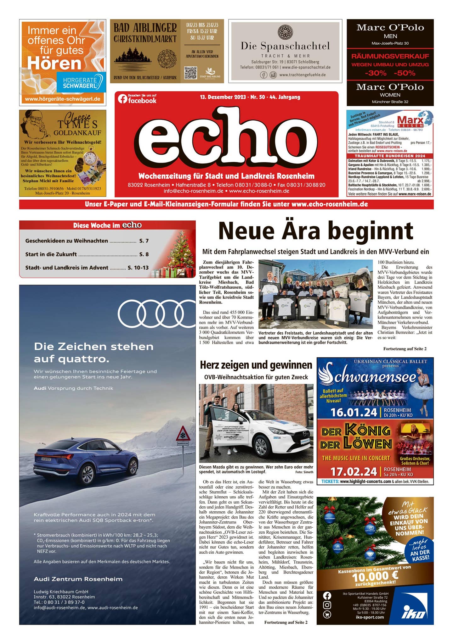 echo_ePaper_KW50_23 by echoWochenzeitung - Issuu