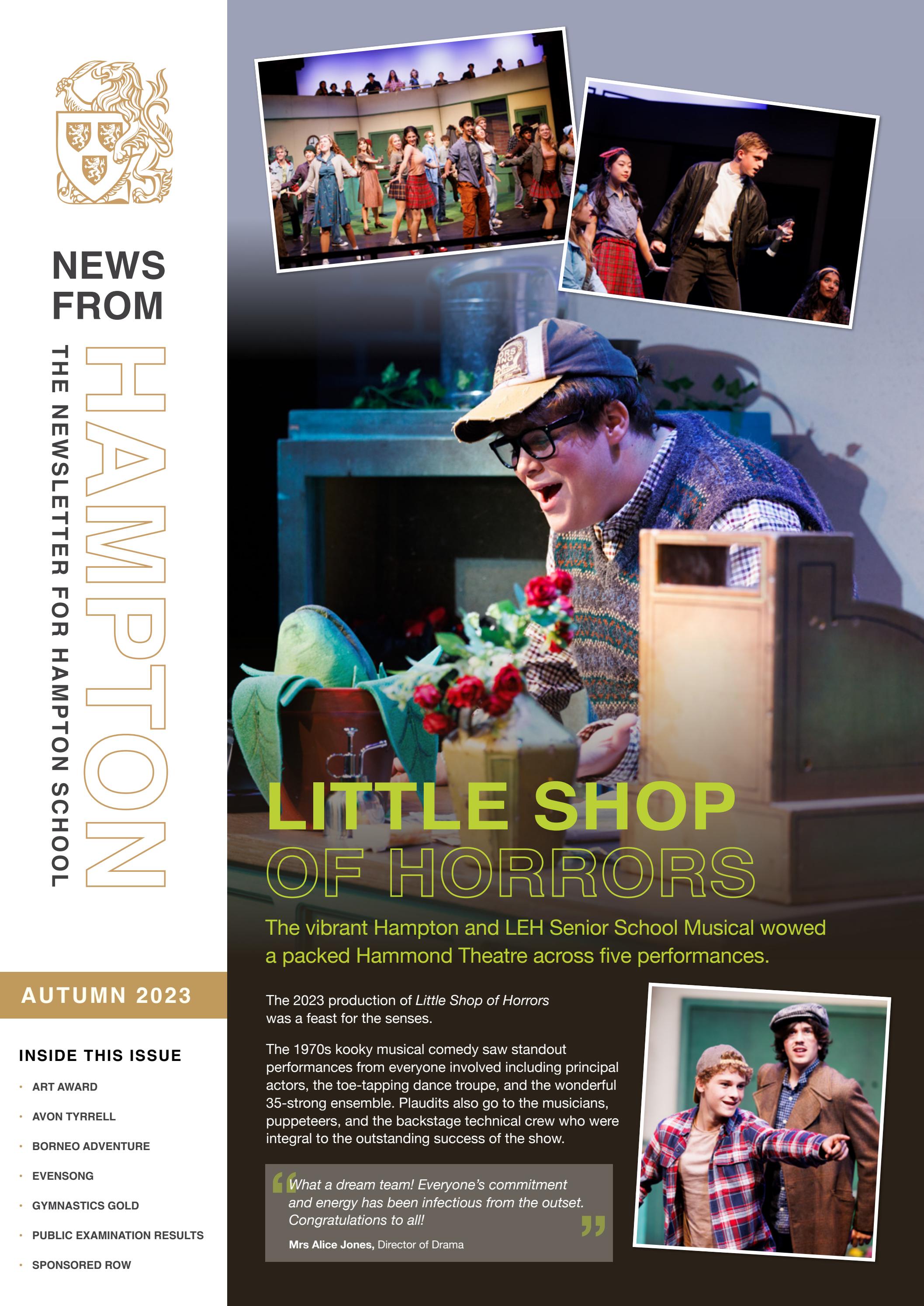 News from Hampton Autumn 2023 by HamptonSchool - Issuu