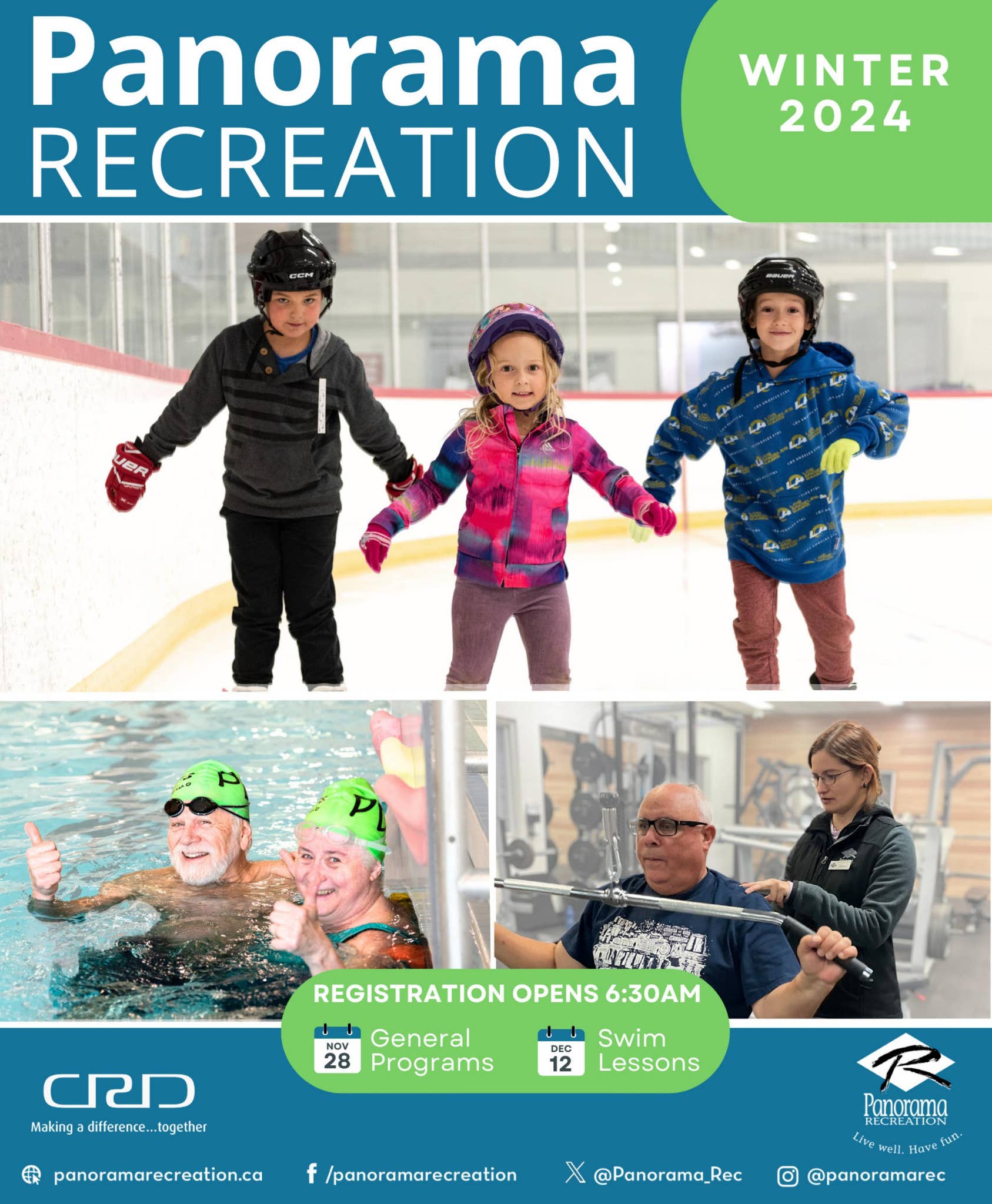 Panorama Recreation Winter 2024 Brochure by Panorama Recreation - Issuu