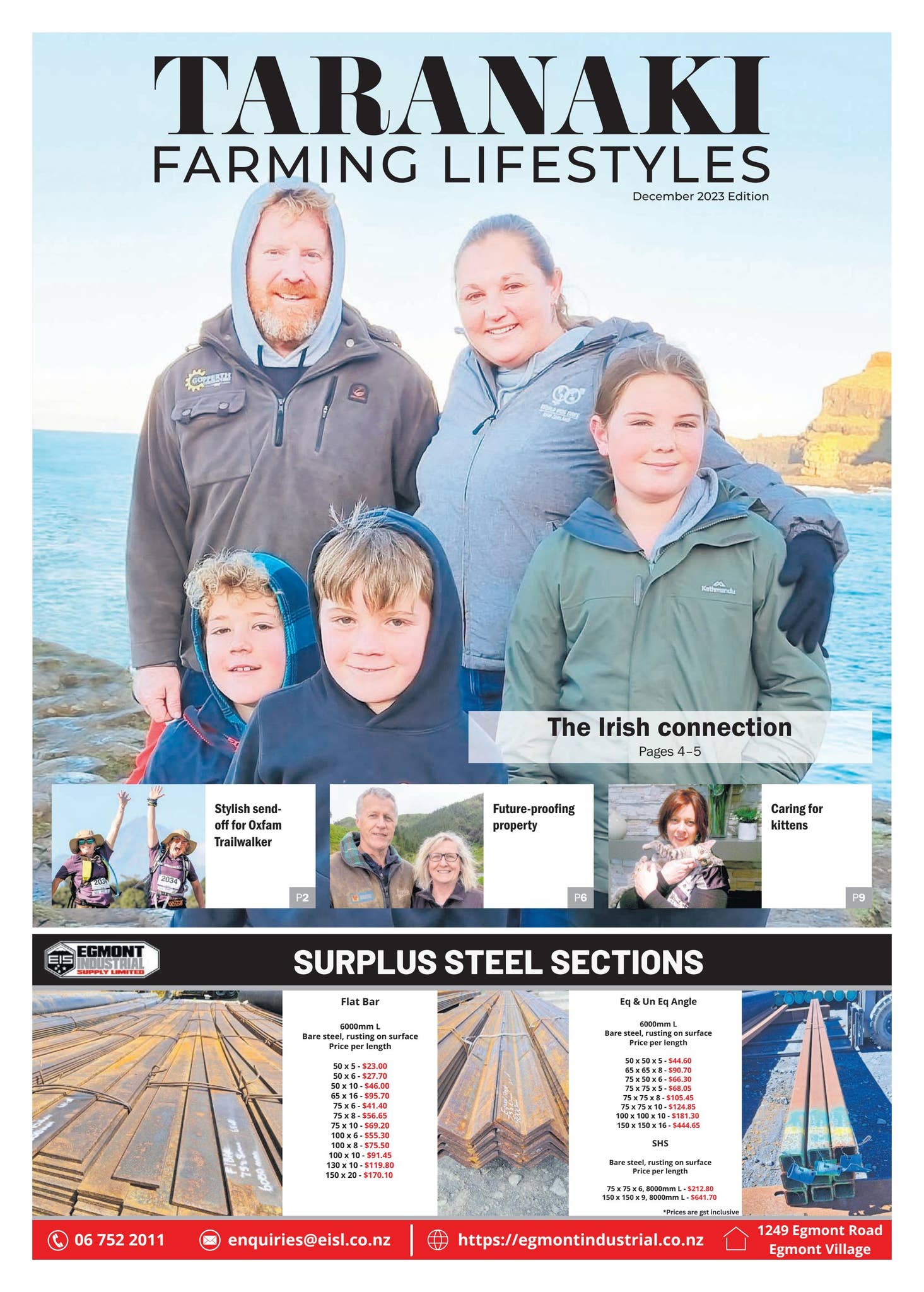 Taranaki Farming Lifestyles, December 2023 by Rural Matters - Issuu