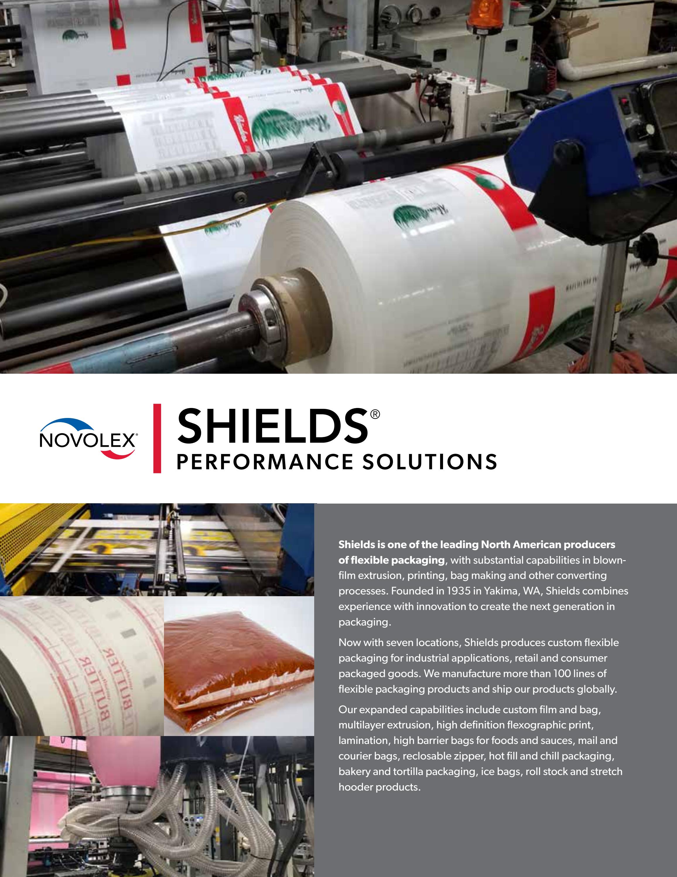 Shields Product Catalog by novolex - Issuu