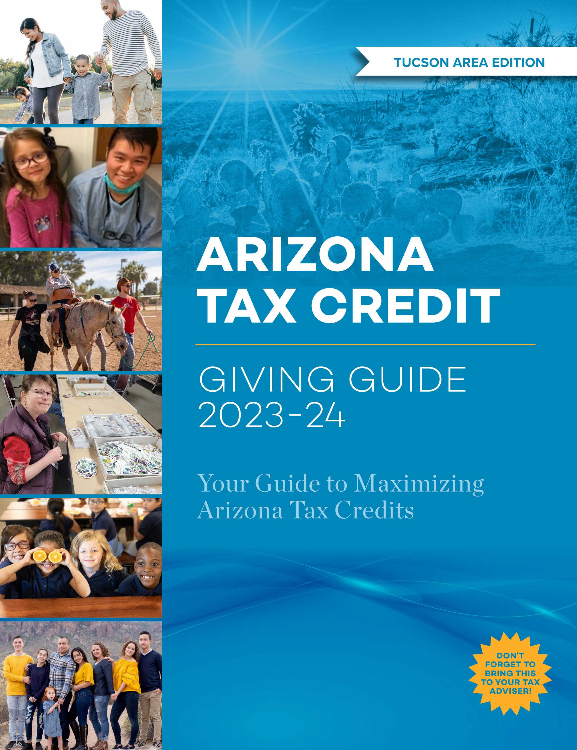 Arizona Tax Credit Guide 2023-24 — Tucson Area Edition by Frontdoors ...