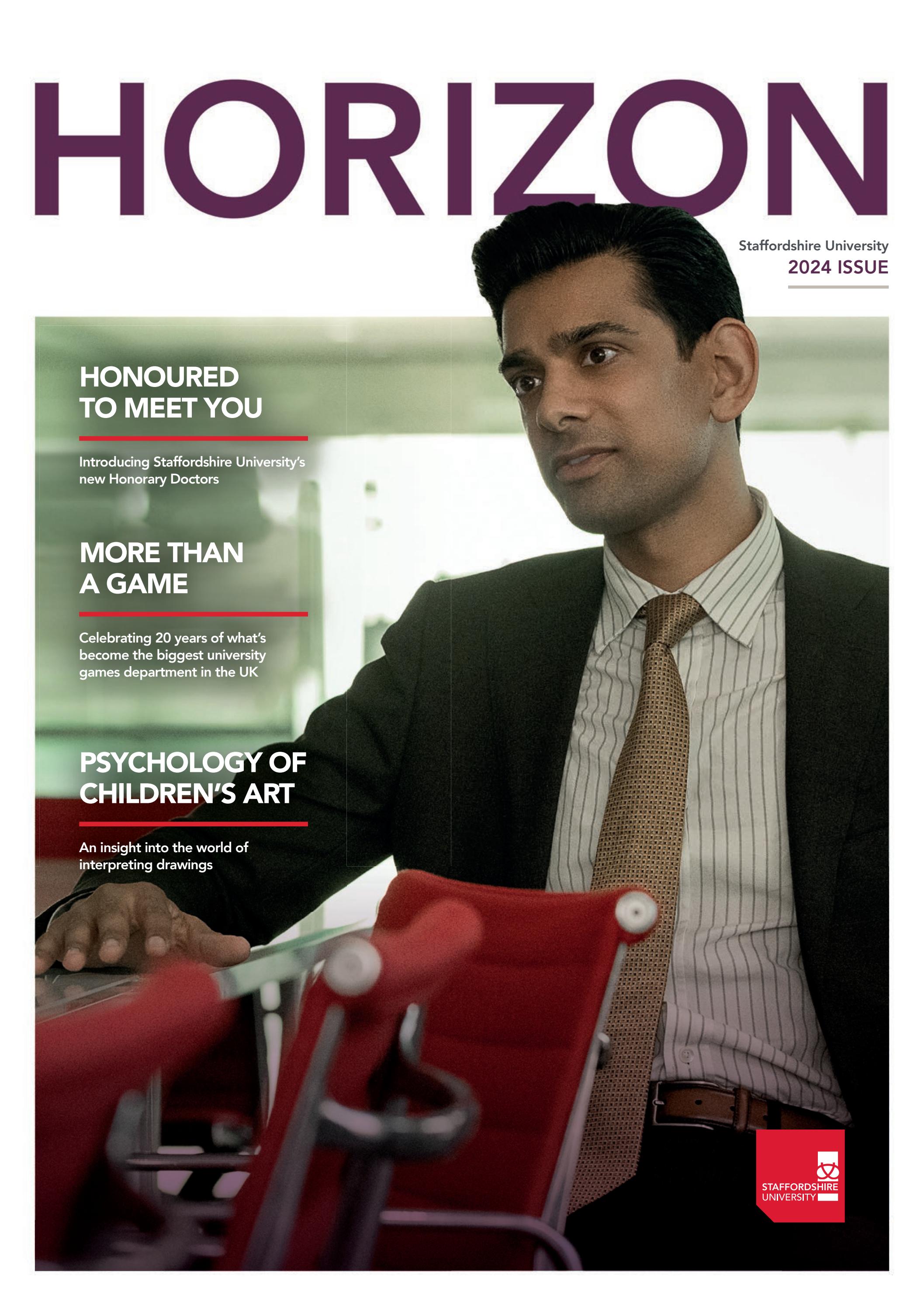Horizon Magazine - Staffordshire University 2024 ISSUE by Staffordshire ...