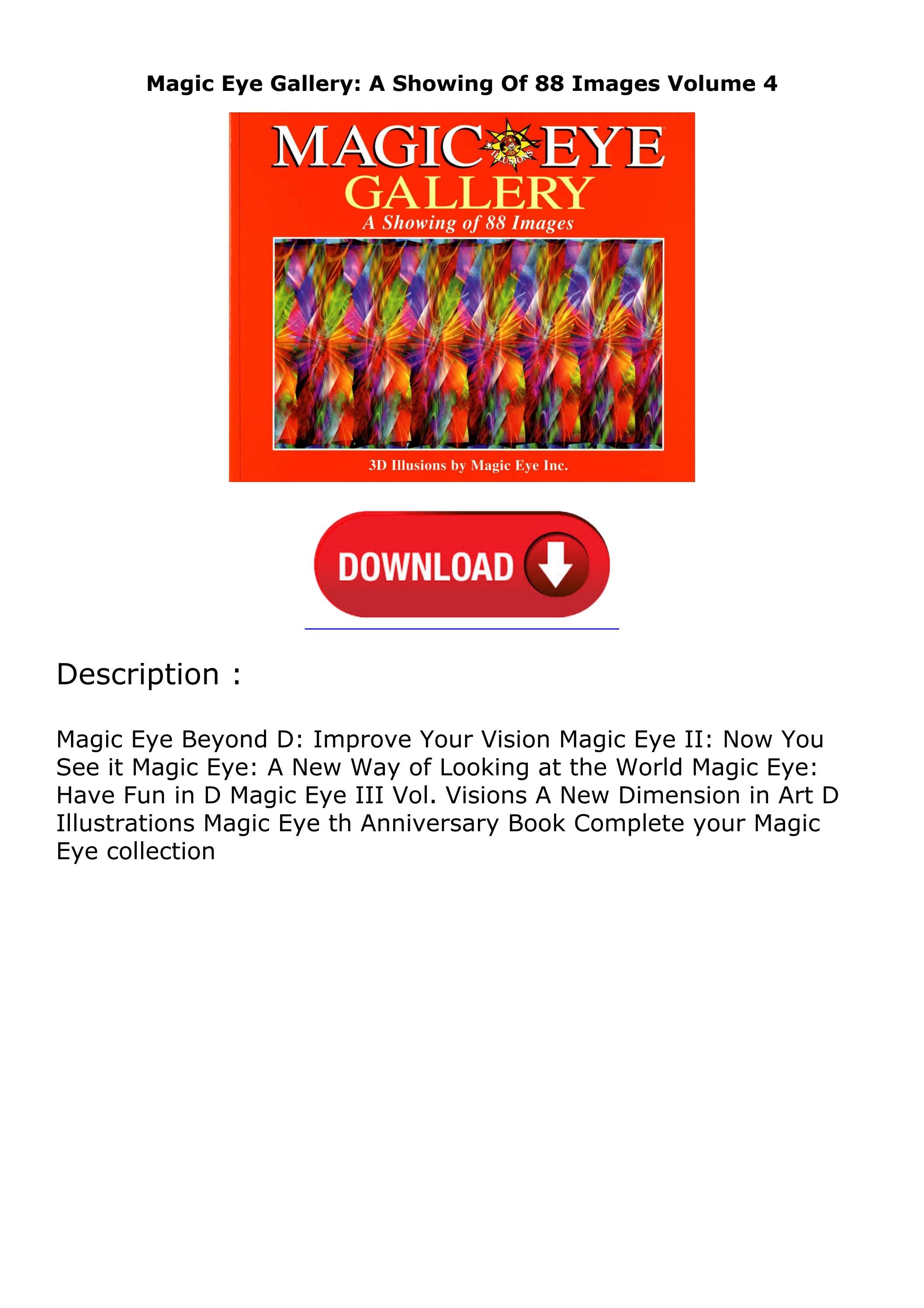 Magic Eye Gallery A Showing Of 88 Images at Alica Martel blog