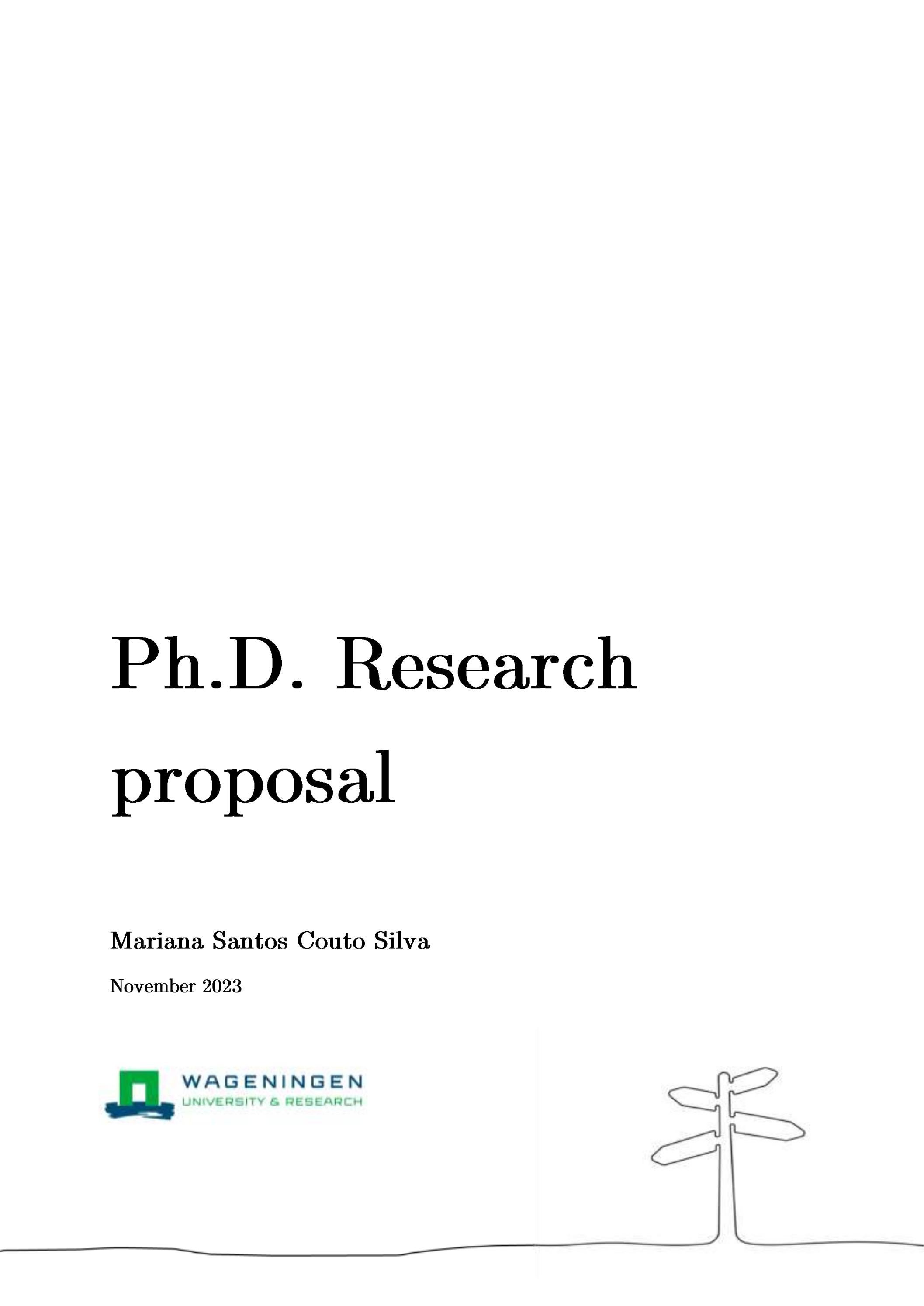 Ph.D. proposal Dec2023 Mariana by Mariana Silva - Issuu