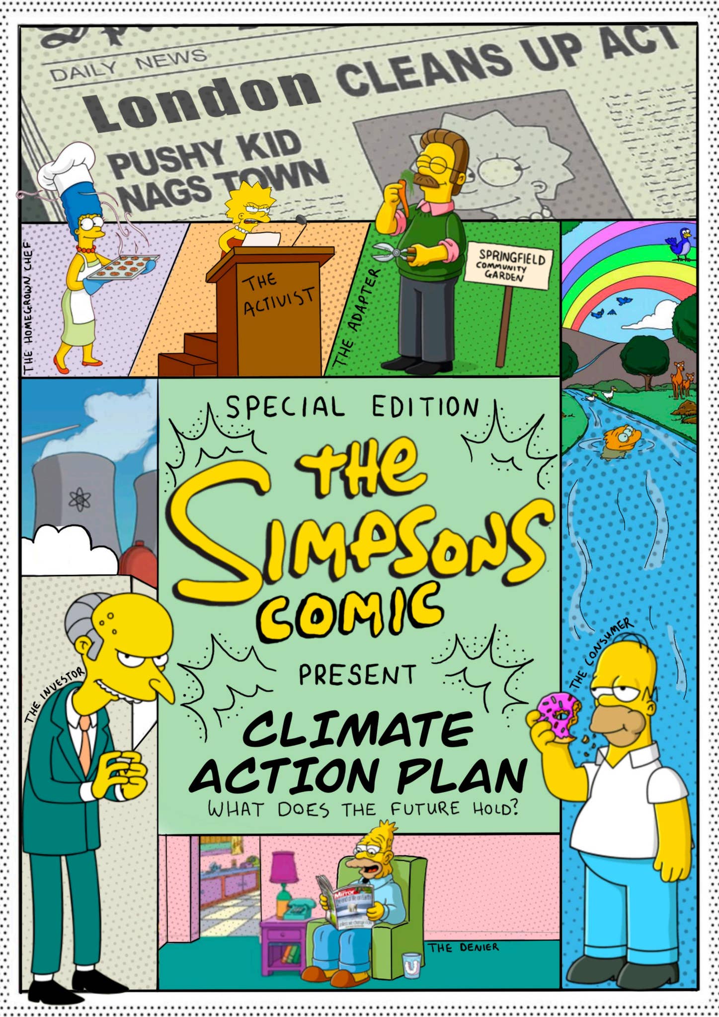 The Simpsons Climate Action Comic by shaniaburrage01 - Issuu