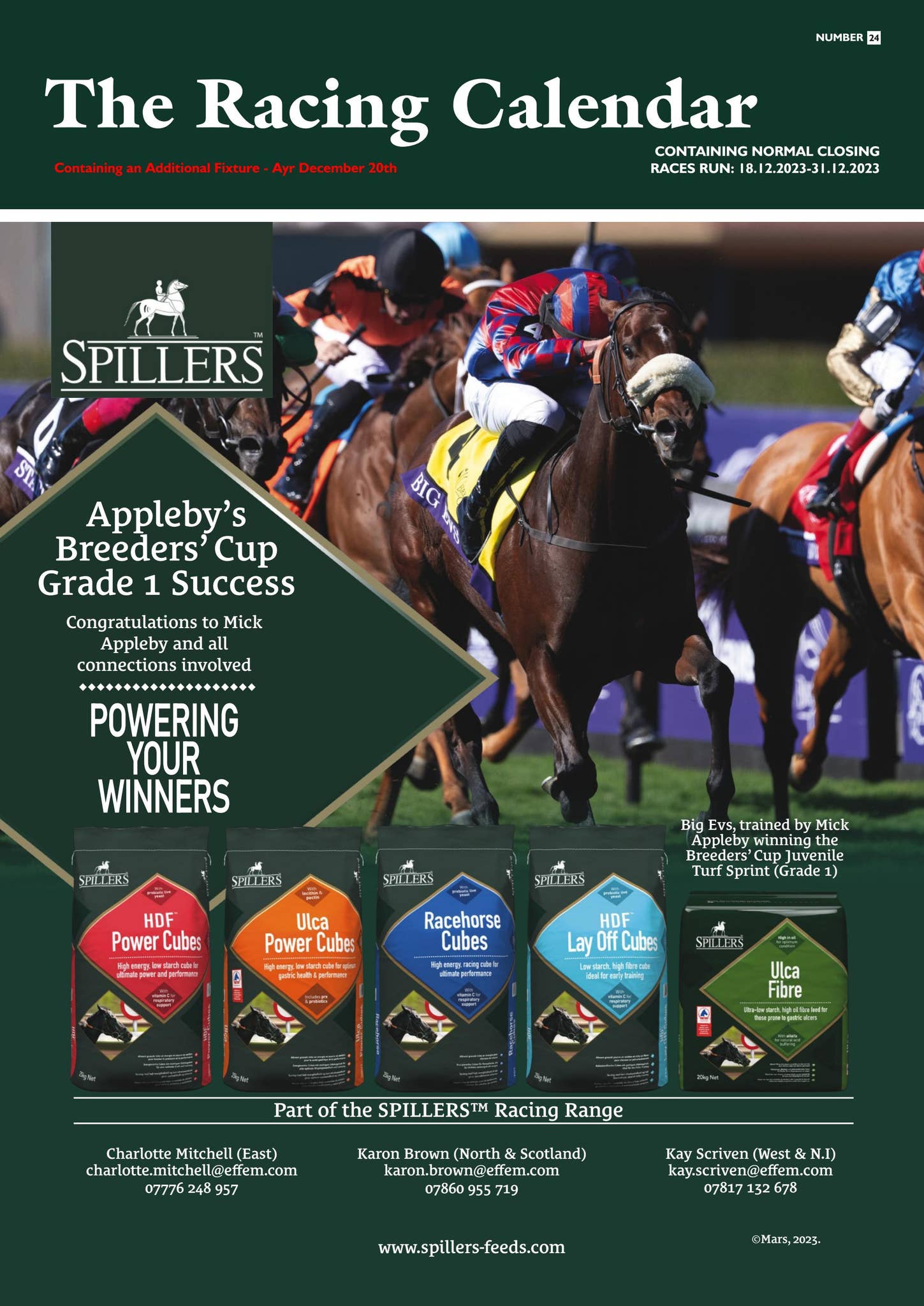 Racing Calendar - 18th Dec-31st Dec - Number 24 by Weatherbys - Issuu