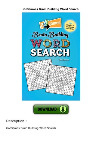 READ️⚡️[PDF]️ ️ Go!Games Mega Word Search Challenge by billymilmr0.419 ...