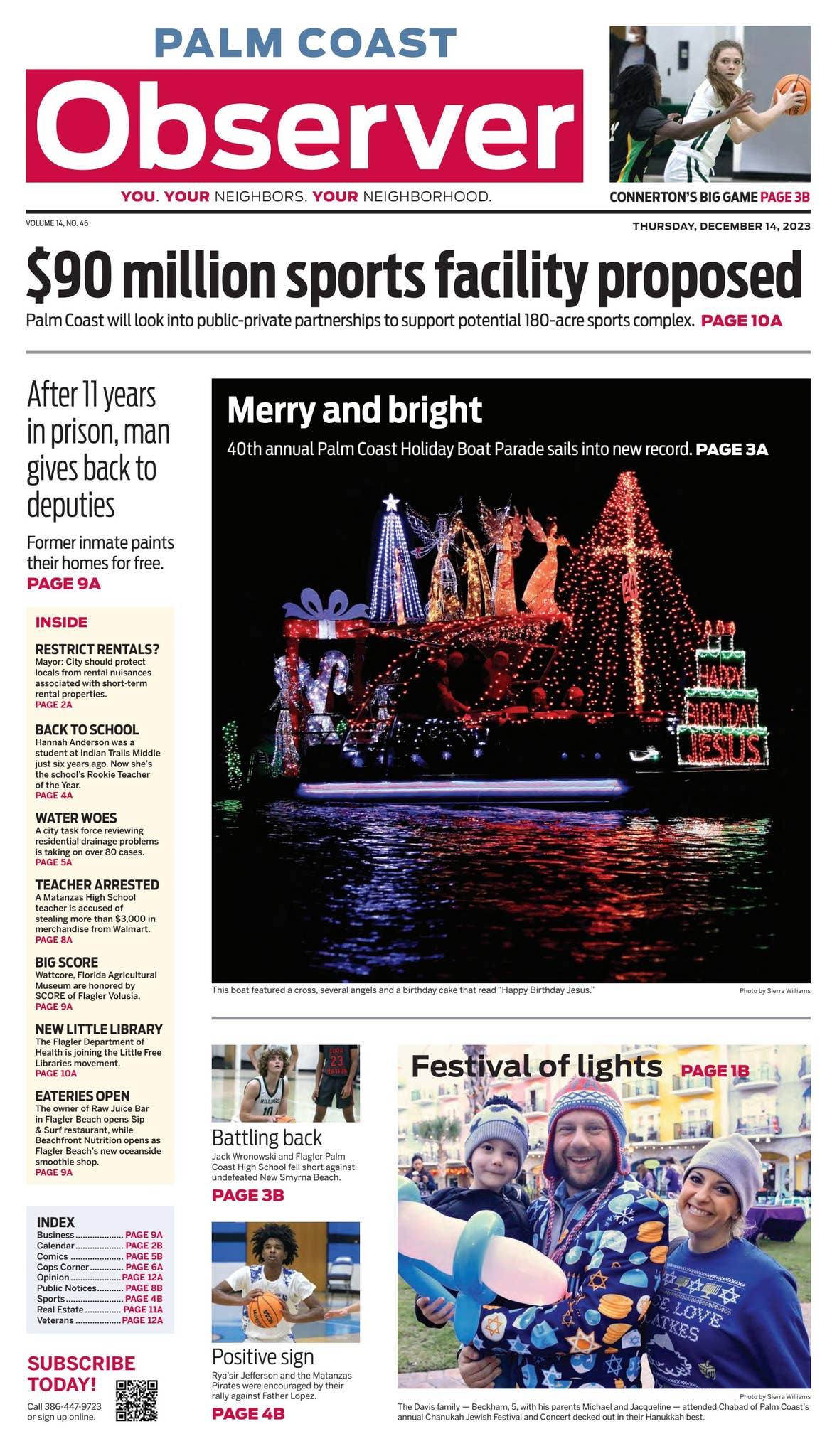 Palm Coast Observer 12-14-23 by Observer Local News - Issuu