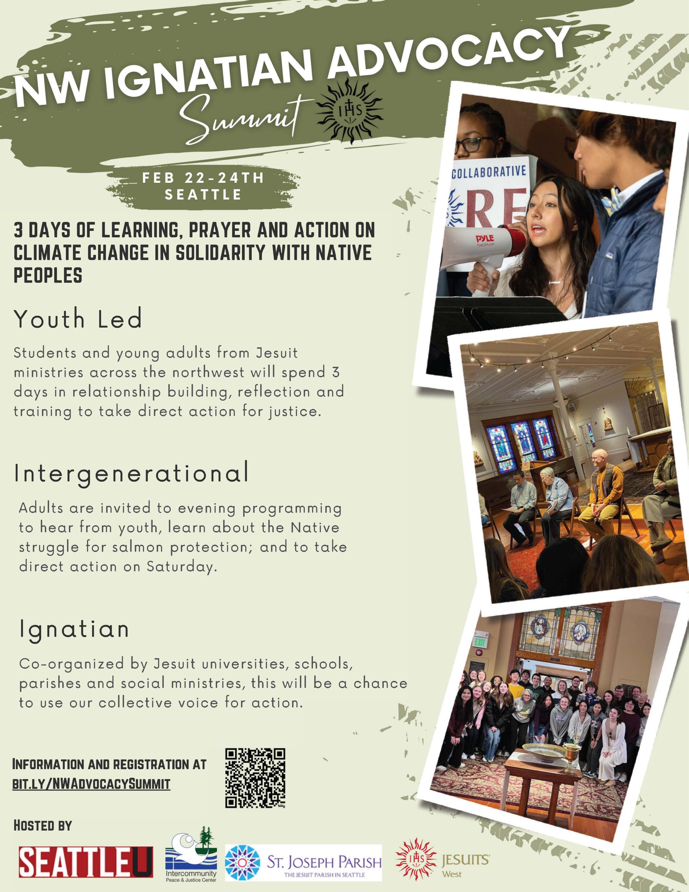 2024 NW Ignatian Advocacy Summit Flyer by Intercommunity Peace ...