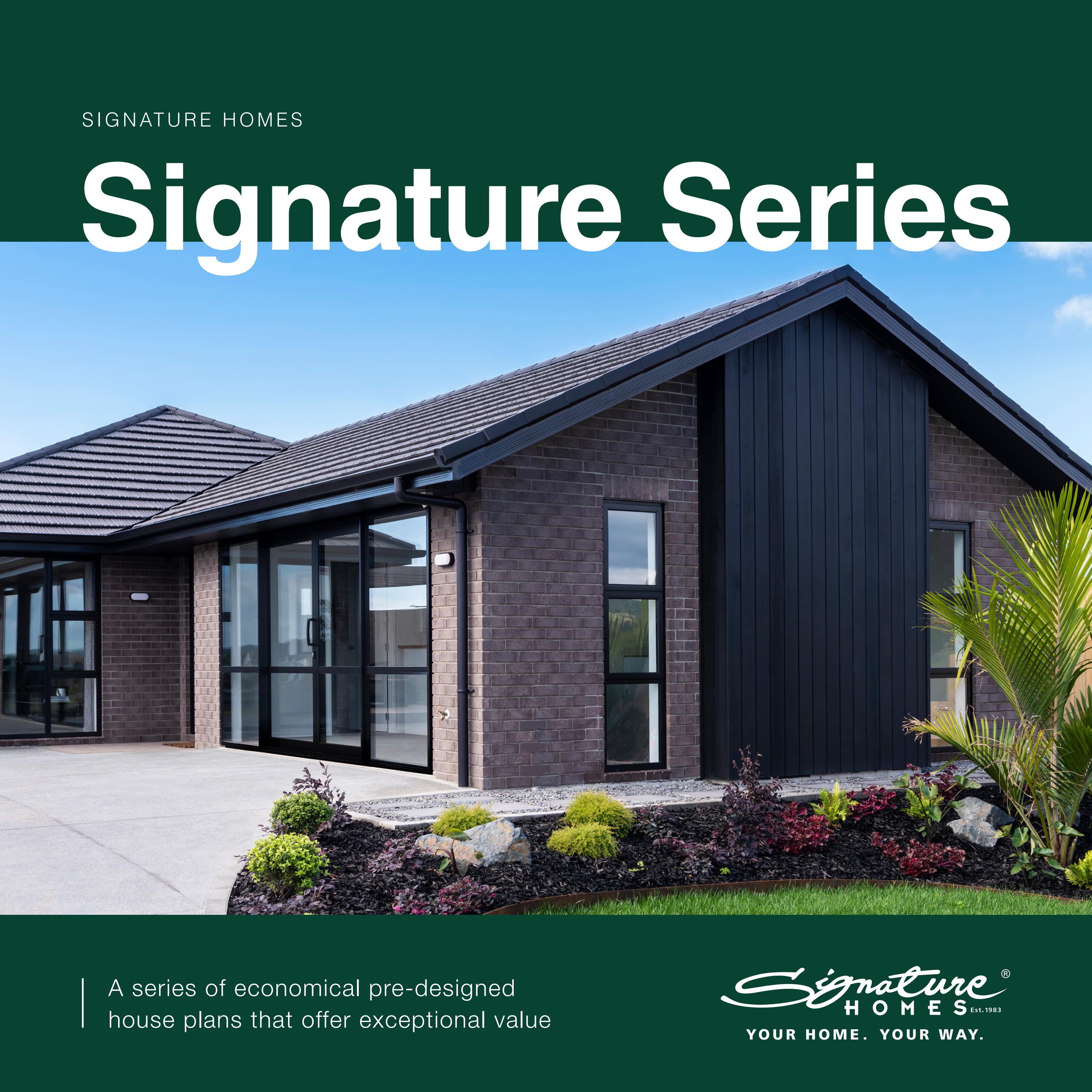 Signature Series by Signature Homes Ltd - Issuu