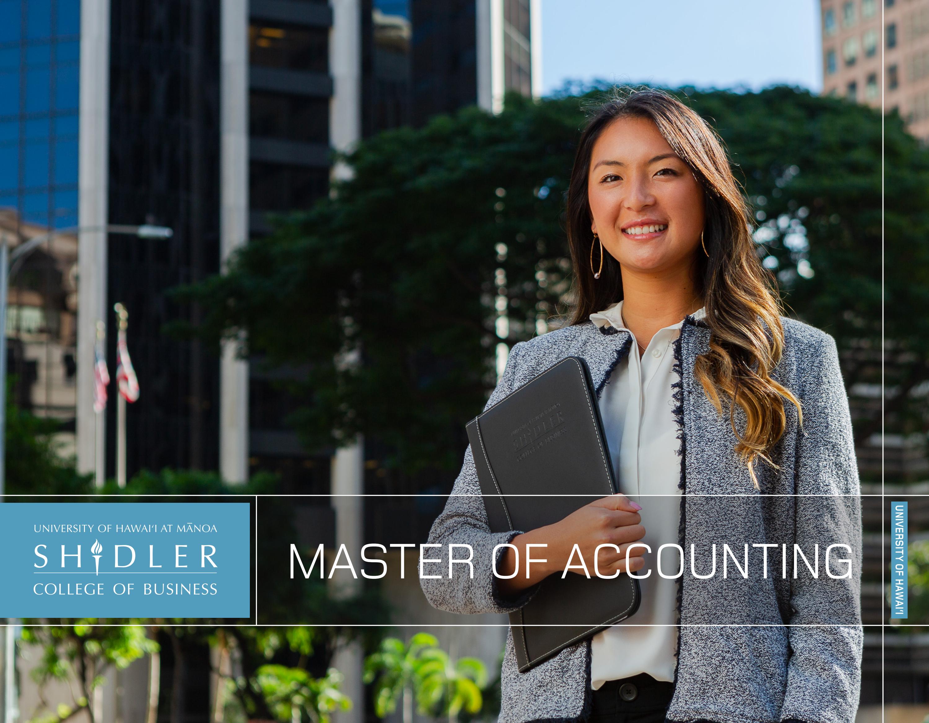Master of Accounting Booklet by University of Hawaiʻi at Mānoa - Issuu
