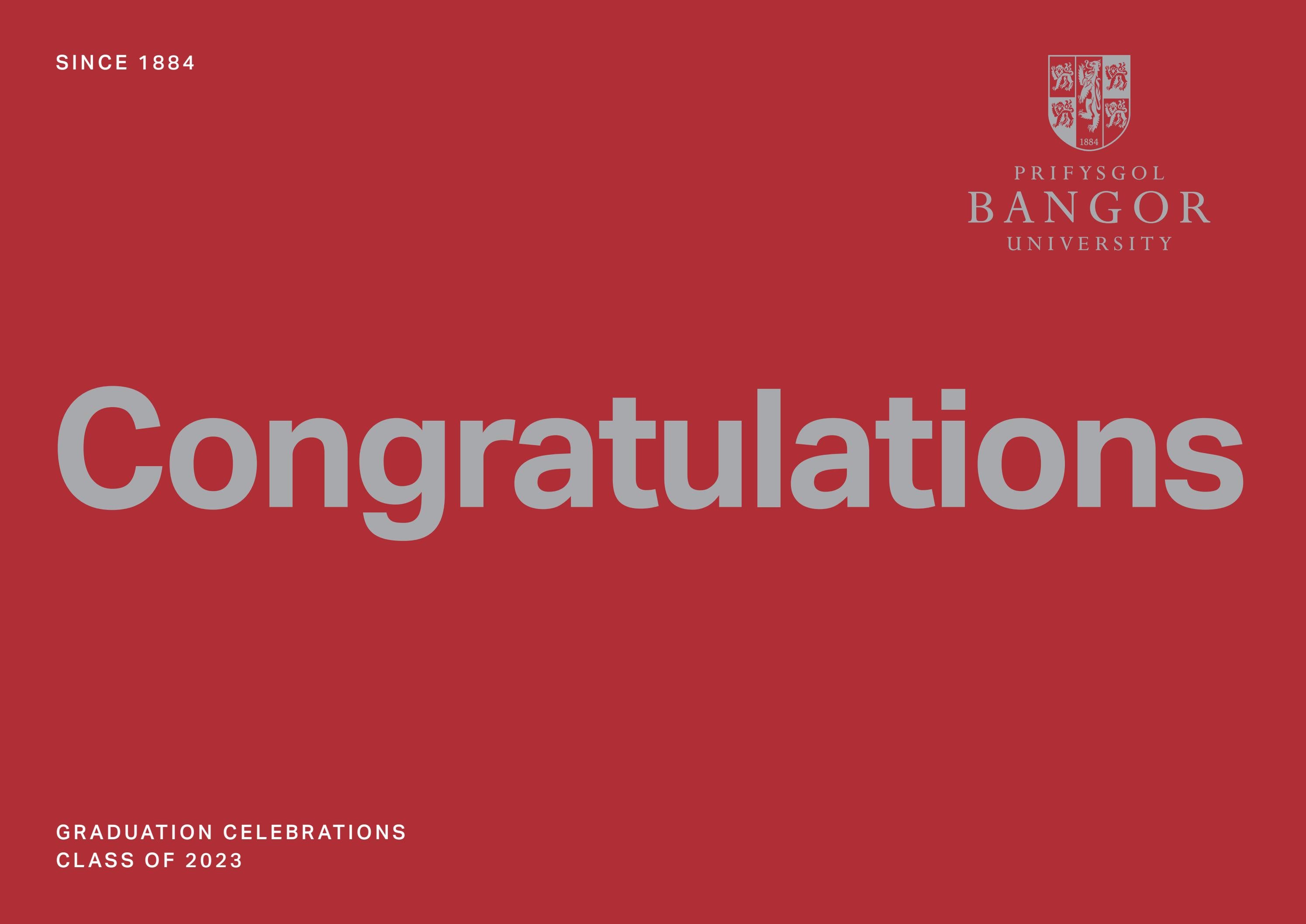 Graduation Brochure by Bangor University - Issuu