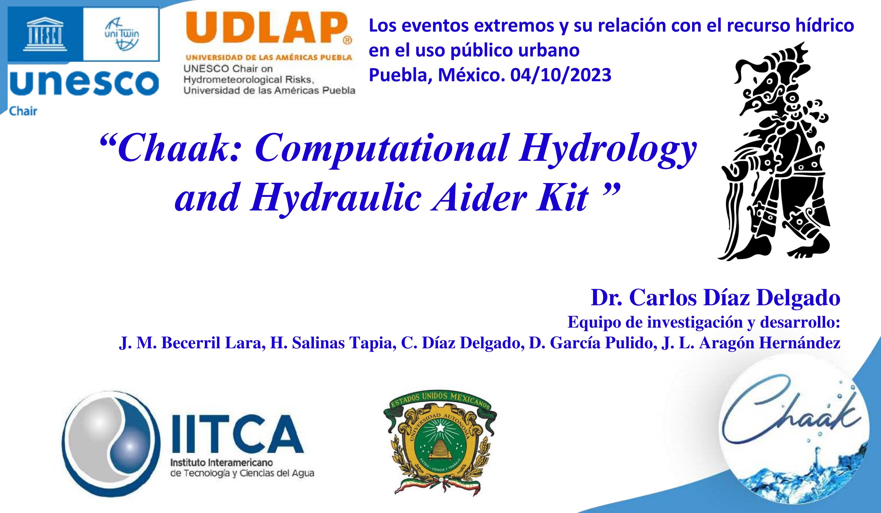 Chaak: Computational Hydrology and Hydraulic Aider Kit by Universidad ...