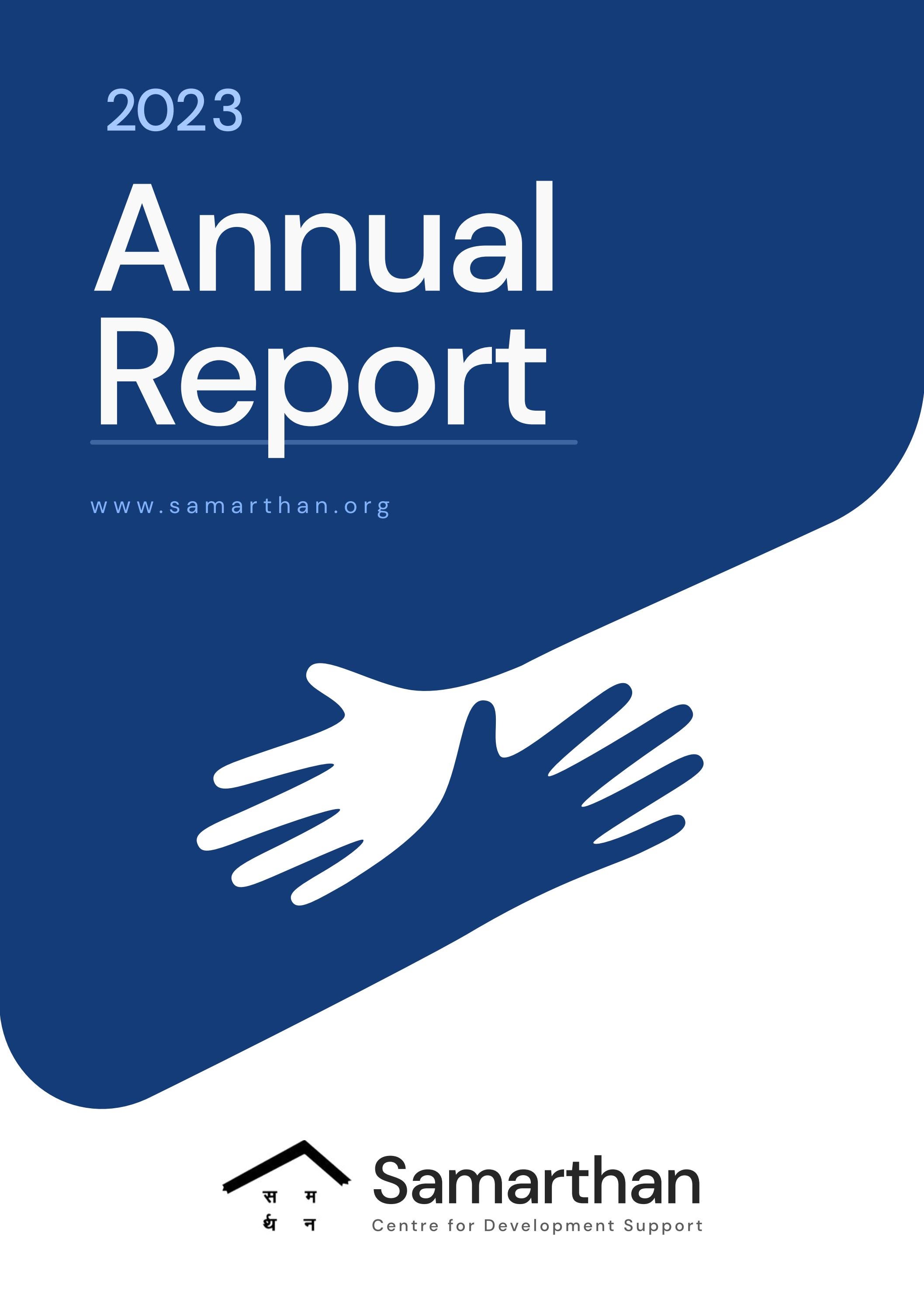 Samarthan Annual Report 2023 by Kabir Shrivastava - Issuu