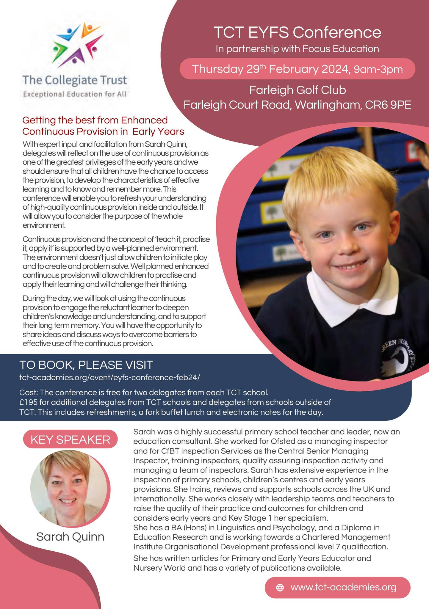 TCT EYFS Conference - February 2024 by Smarter Reach | Marketing for ...