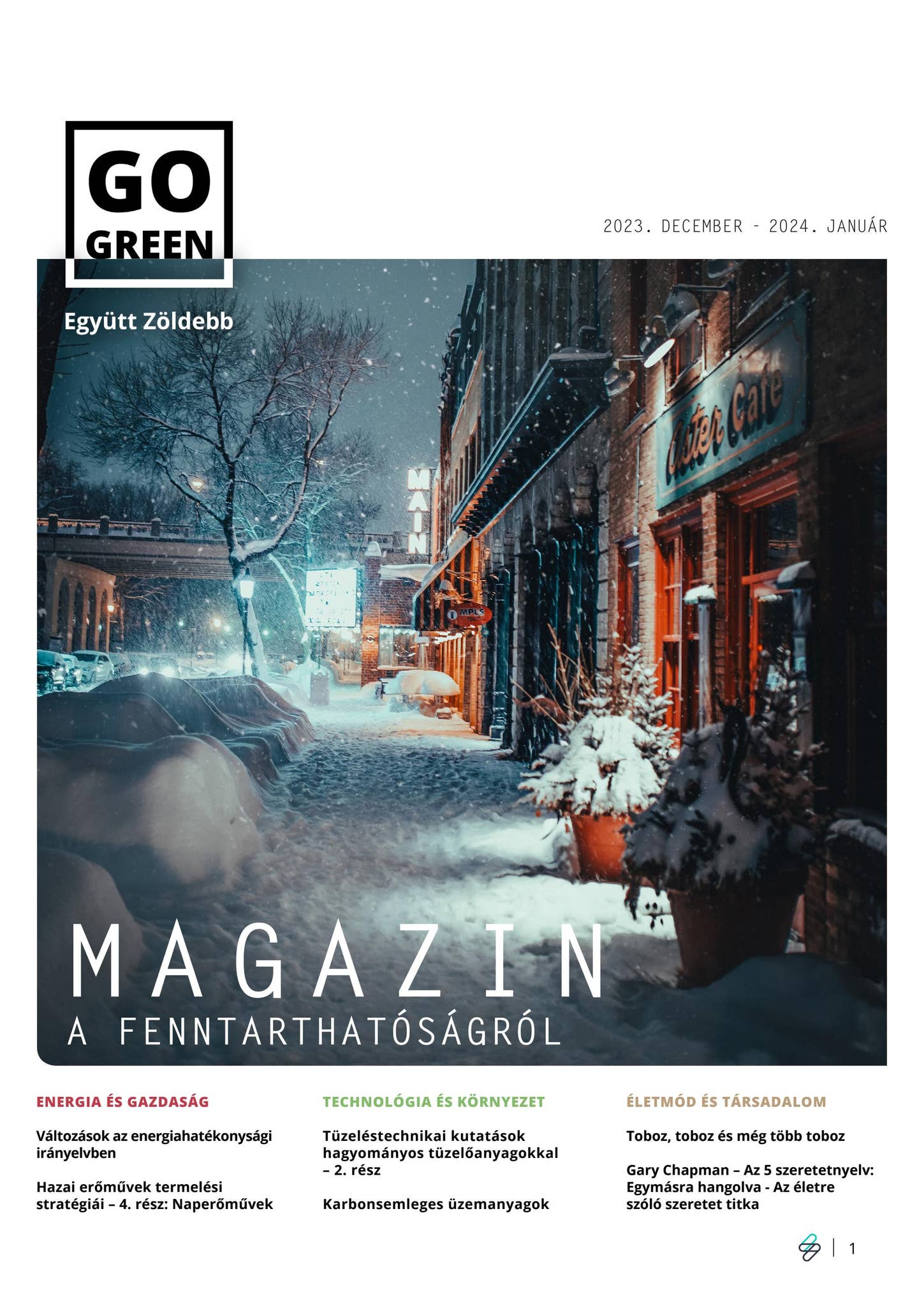 GO GREEN 2023 - December - Január by EnergyHub - Issuu