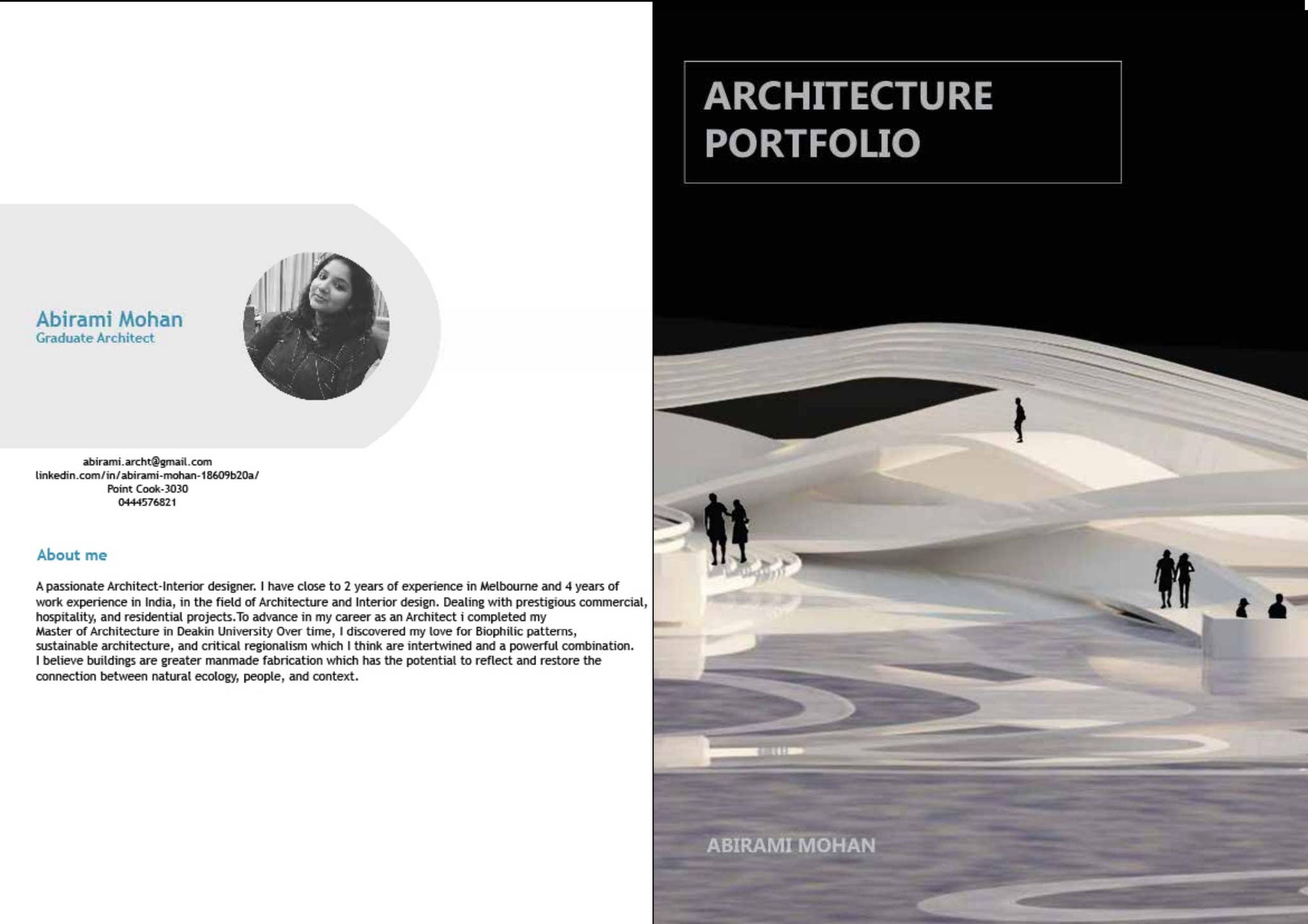 Abirami Mohan Portfolio 2023 by Abirami Mohan - Issuu
