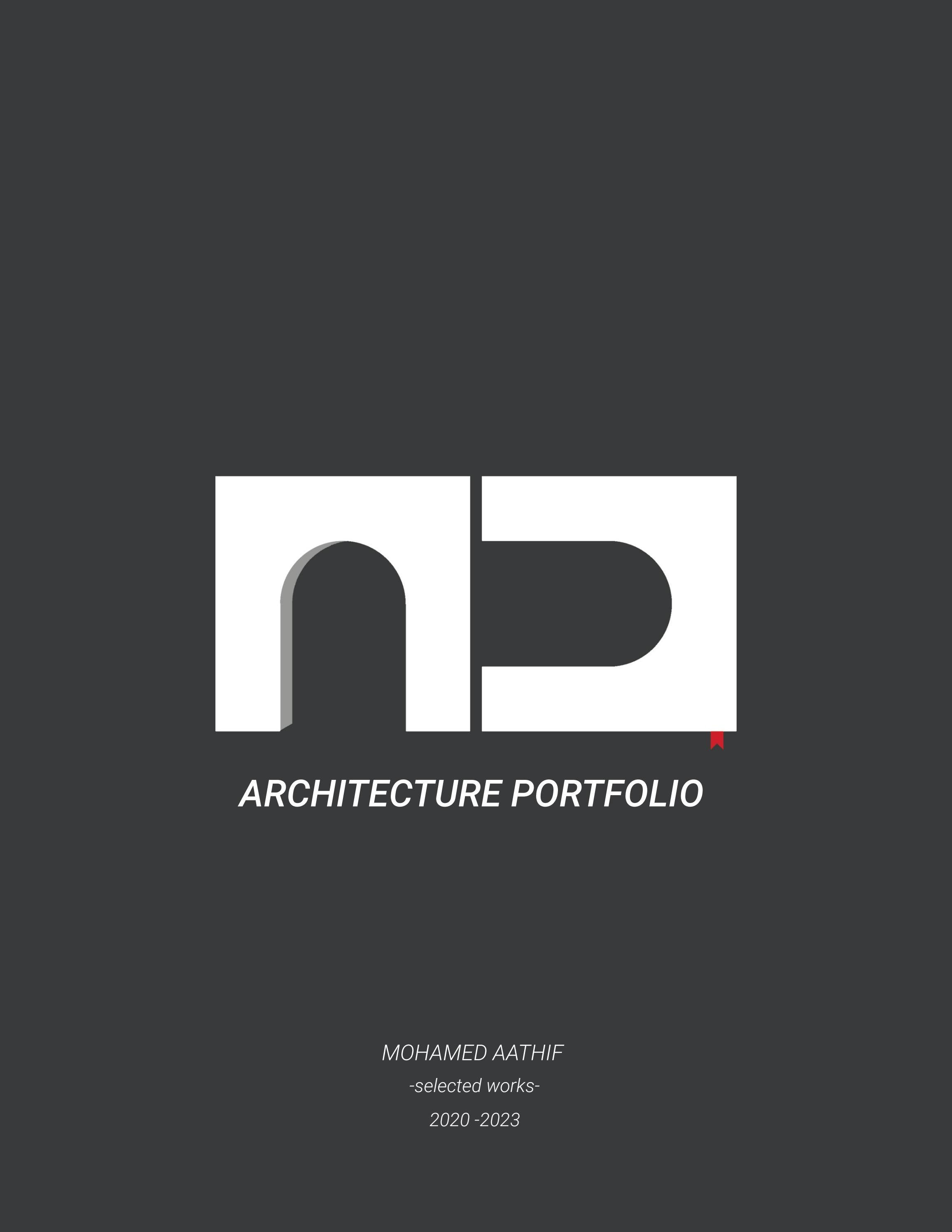 ARCHITECTURE PORTFOLIO| MOHAMED AATHIF 2020-23| Measi Academy of ...