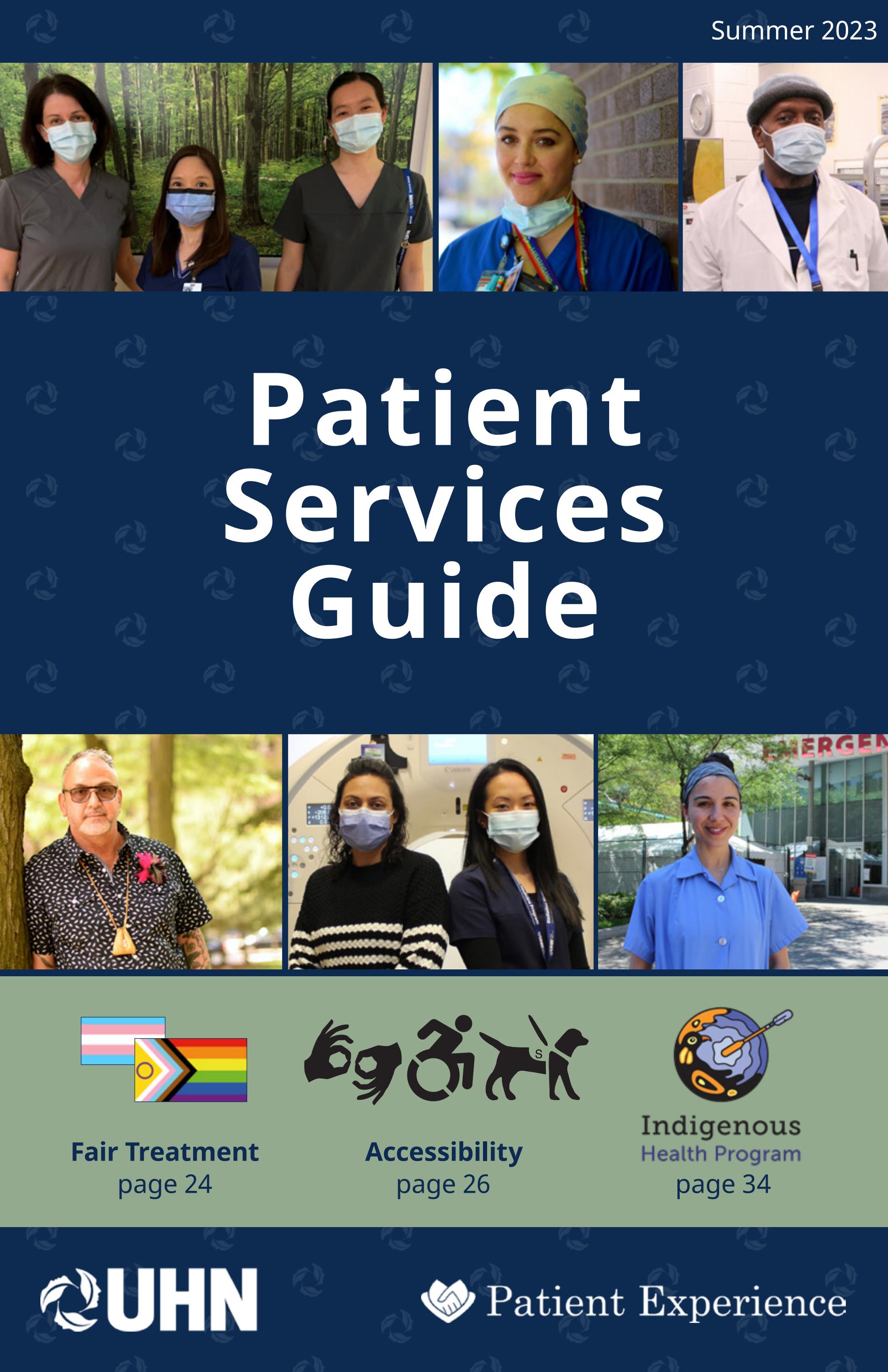 UHN Toronto General Hospital Patient Service Guide by Willow Publishing ...