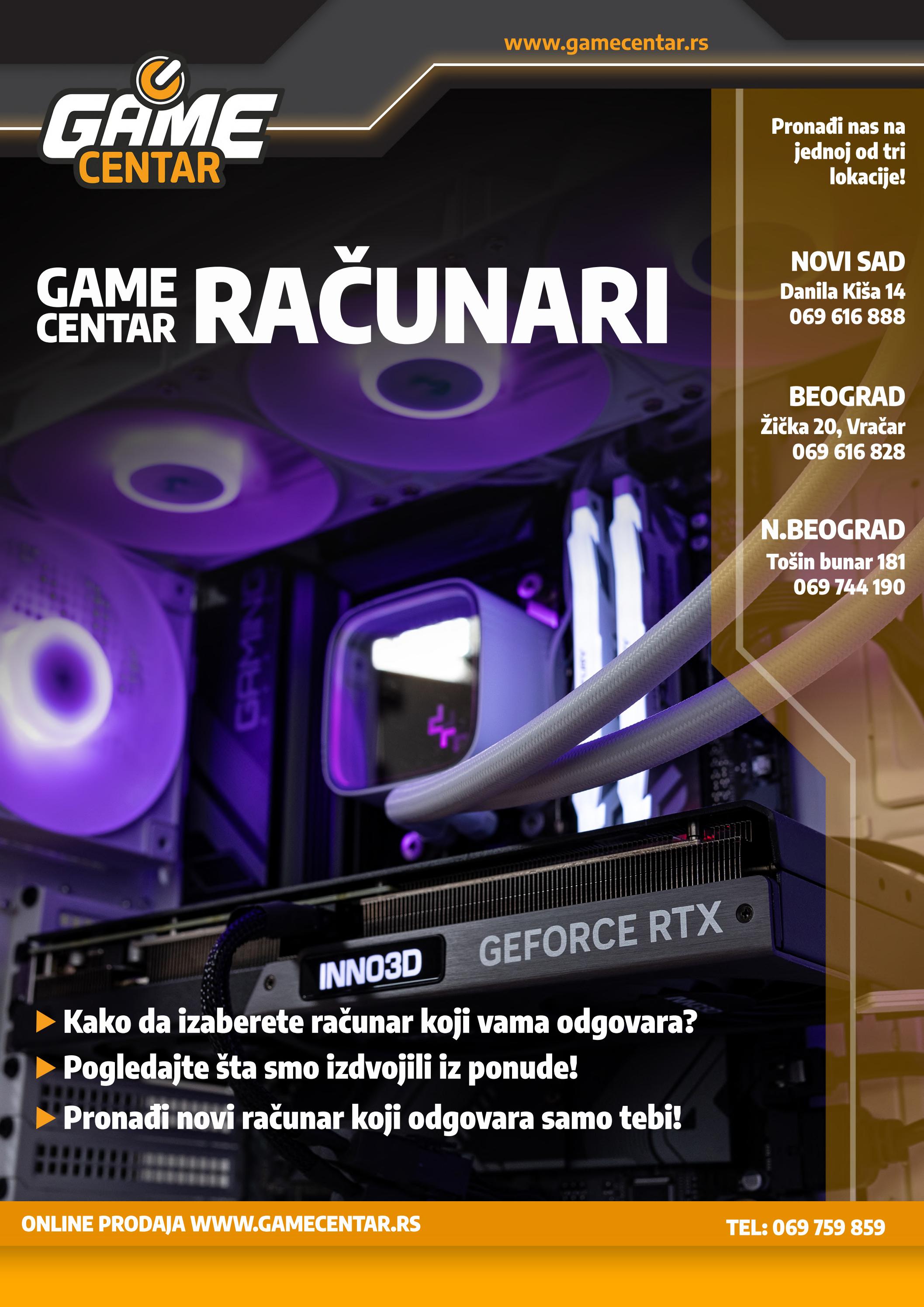 GAME CENTAR Liflet - Decembar 2023. by Game Centar - Issuu