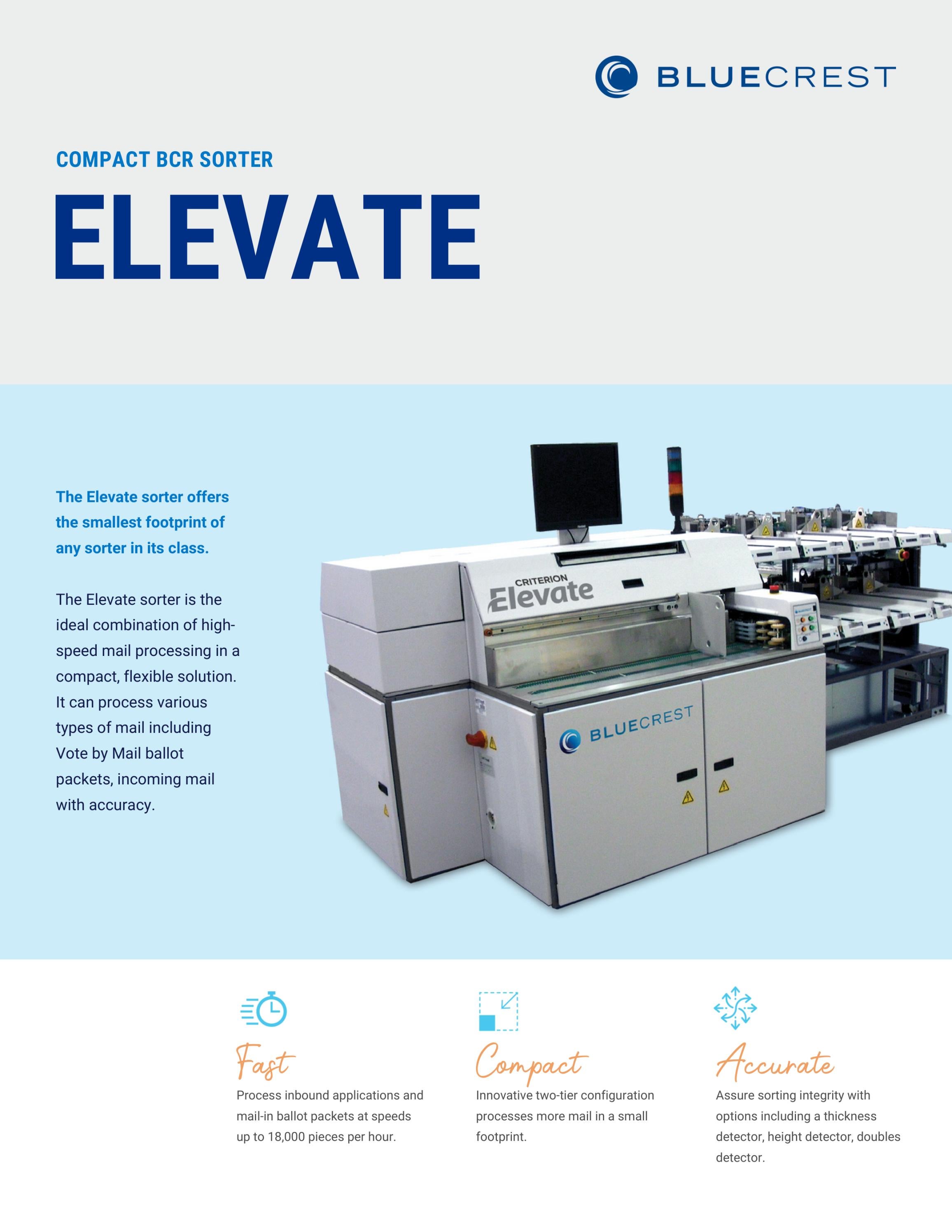 Elevate Sorter by BlueCrest - Issuu